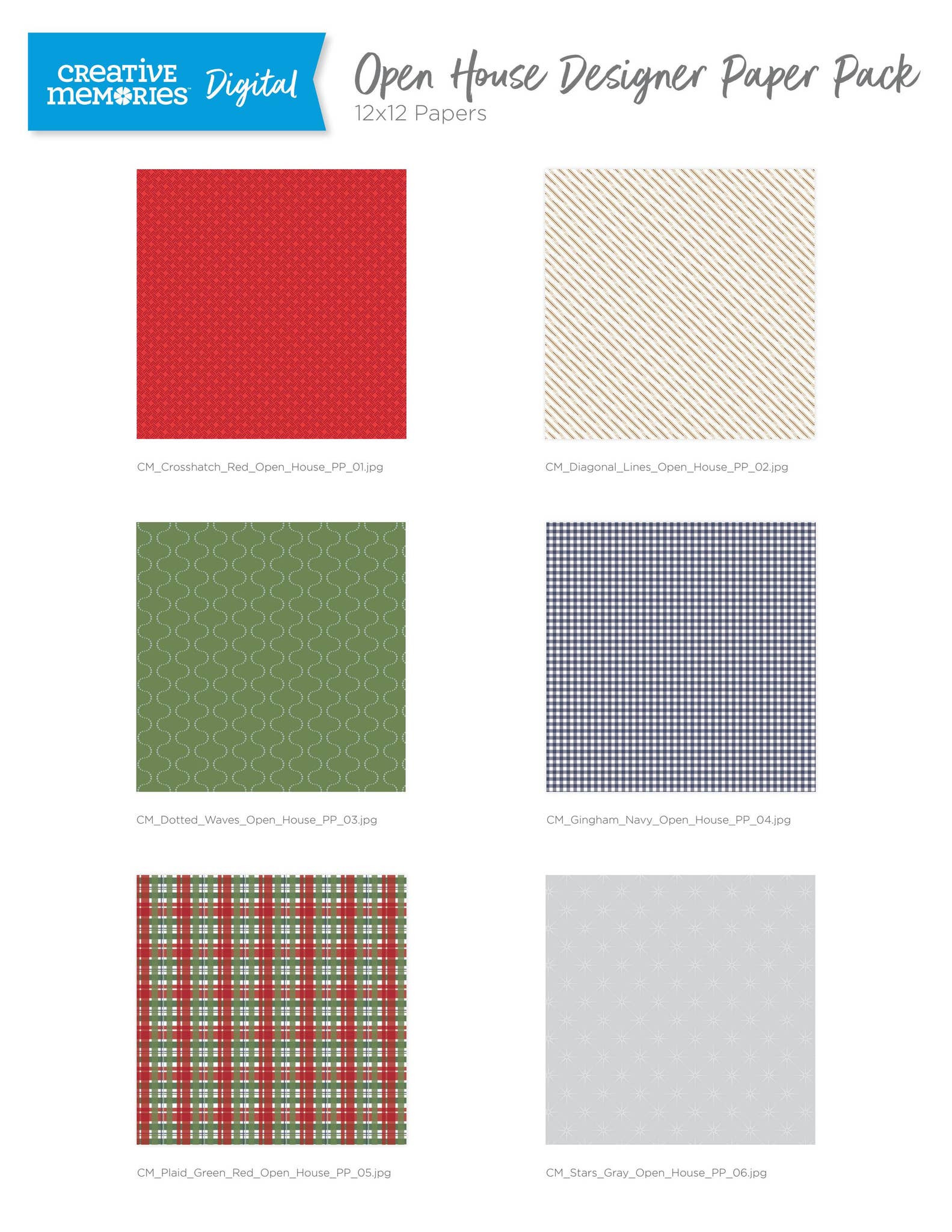 Open House Digital Artwork Kit Preview by Creative Memories - Issuu