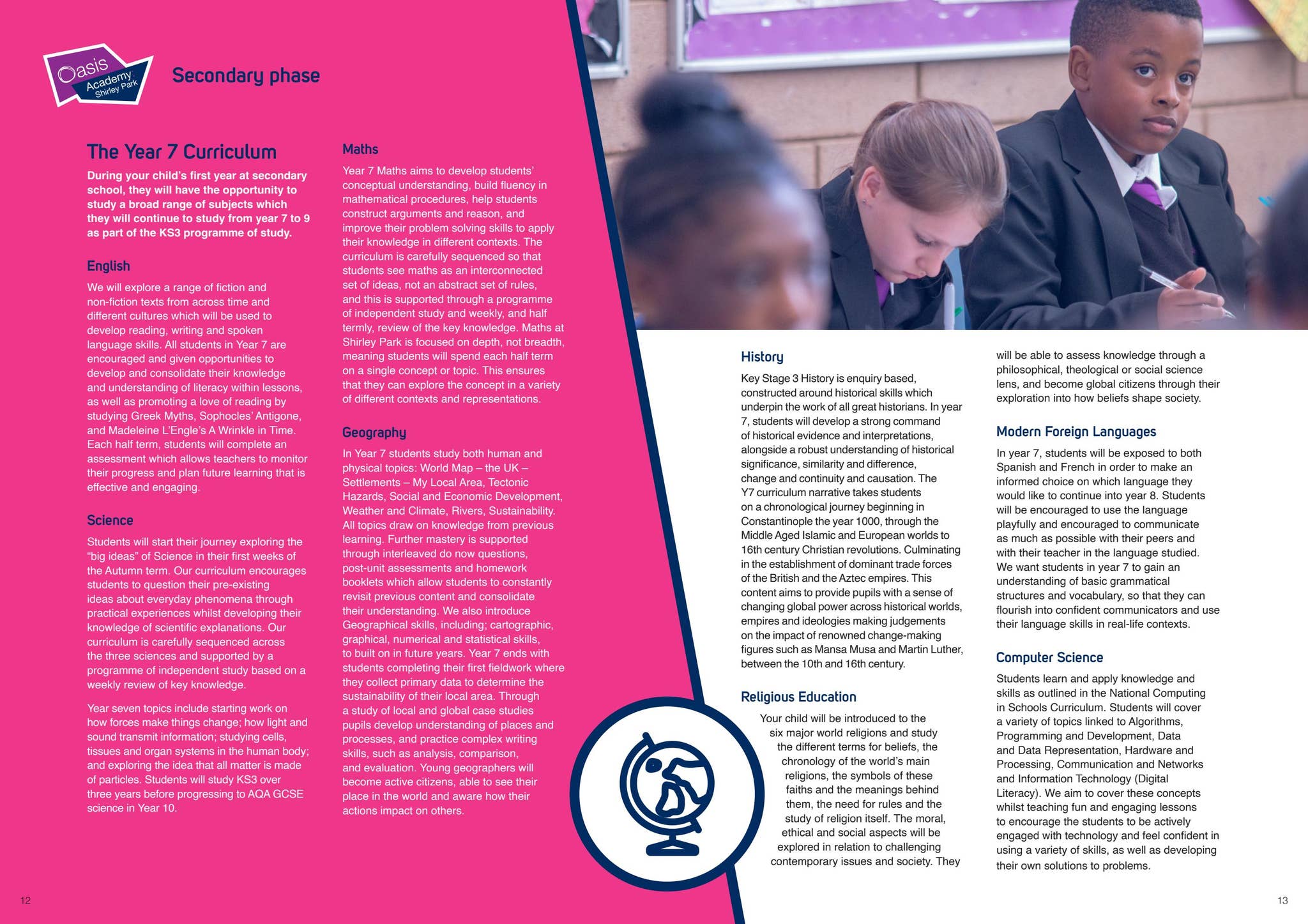 Oasis Academy Shirley Park by Oasis Community Learning - Issuu