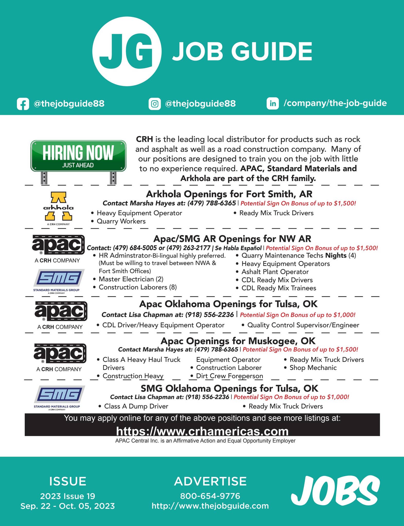 Job Guide Issue 19 by Job Guide - Issuu