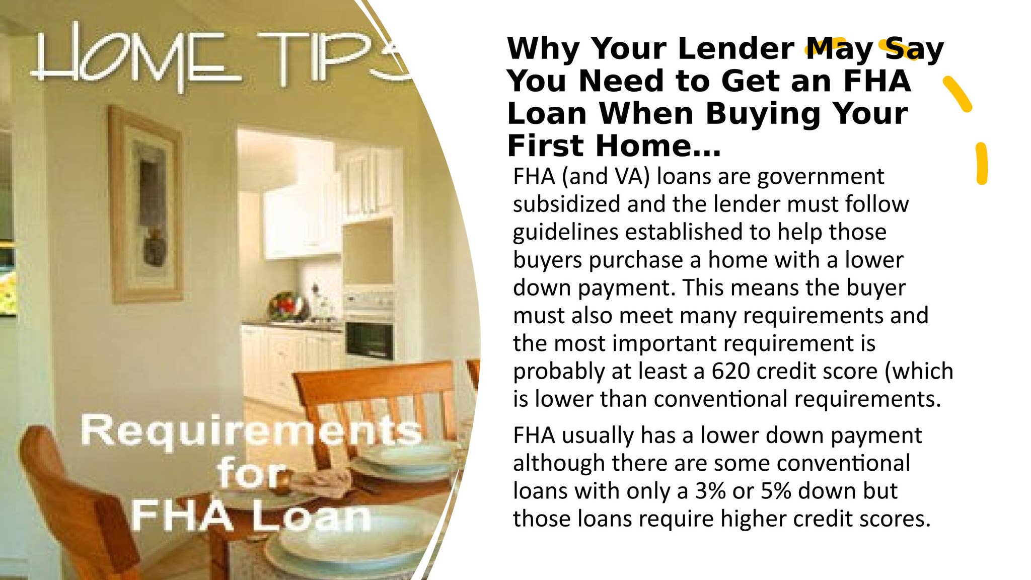 Buying a Home with FHA Financing by YourRealtyLink - Issuu