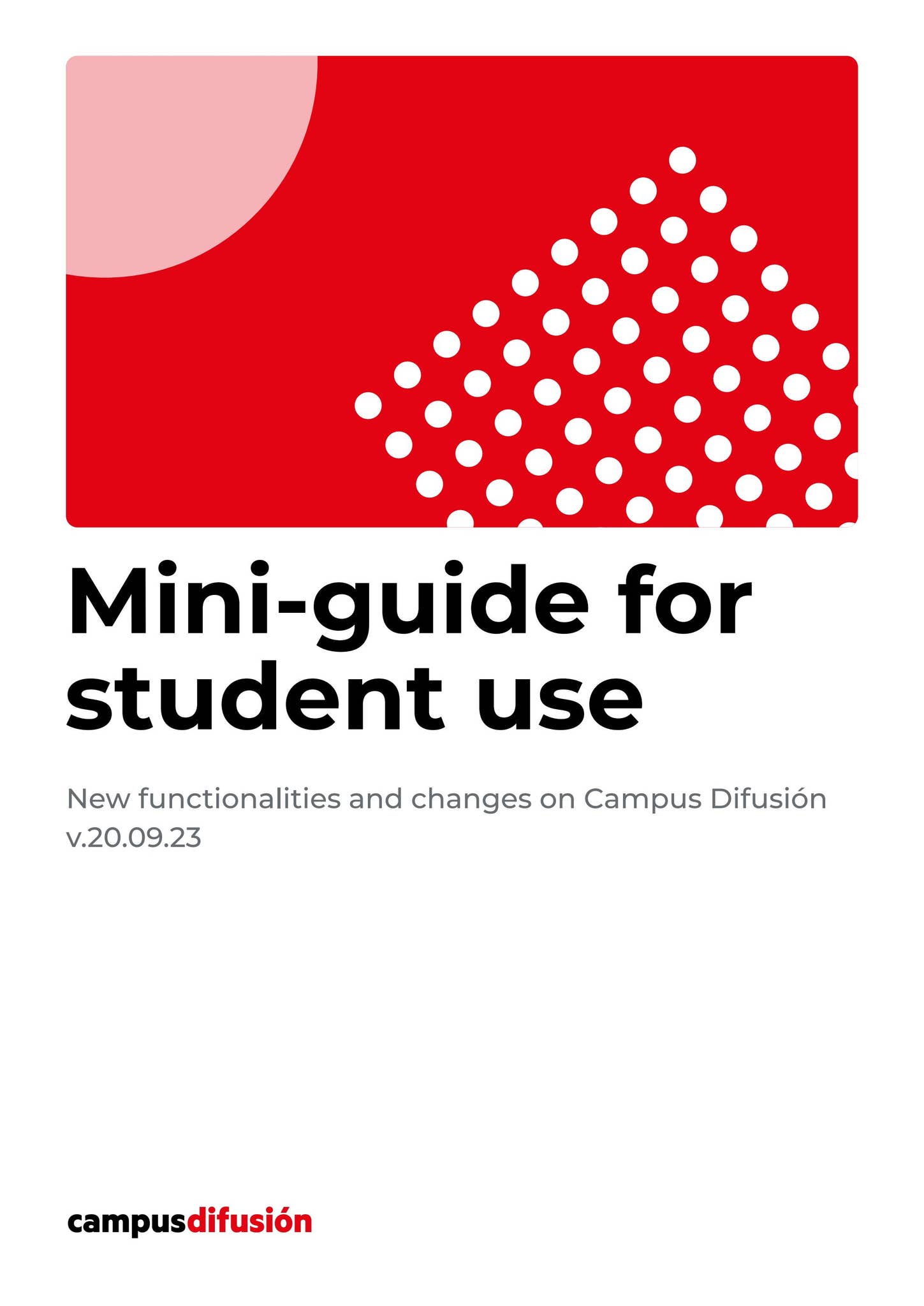 Mini-guide for student use by Editorial Difusión - Issuu