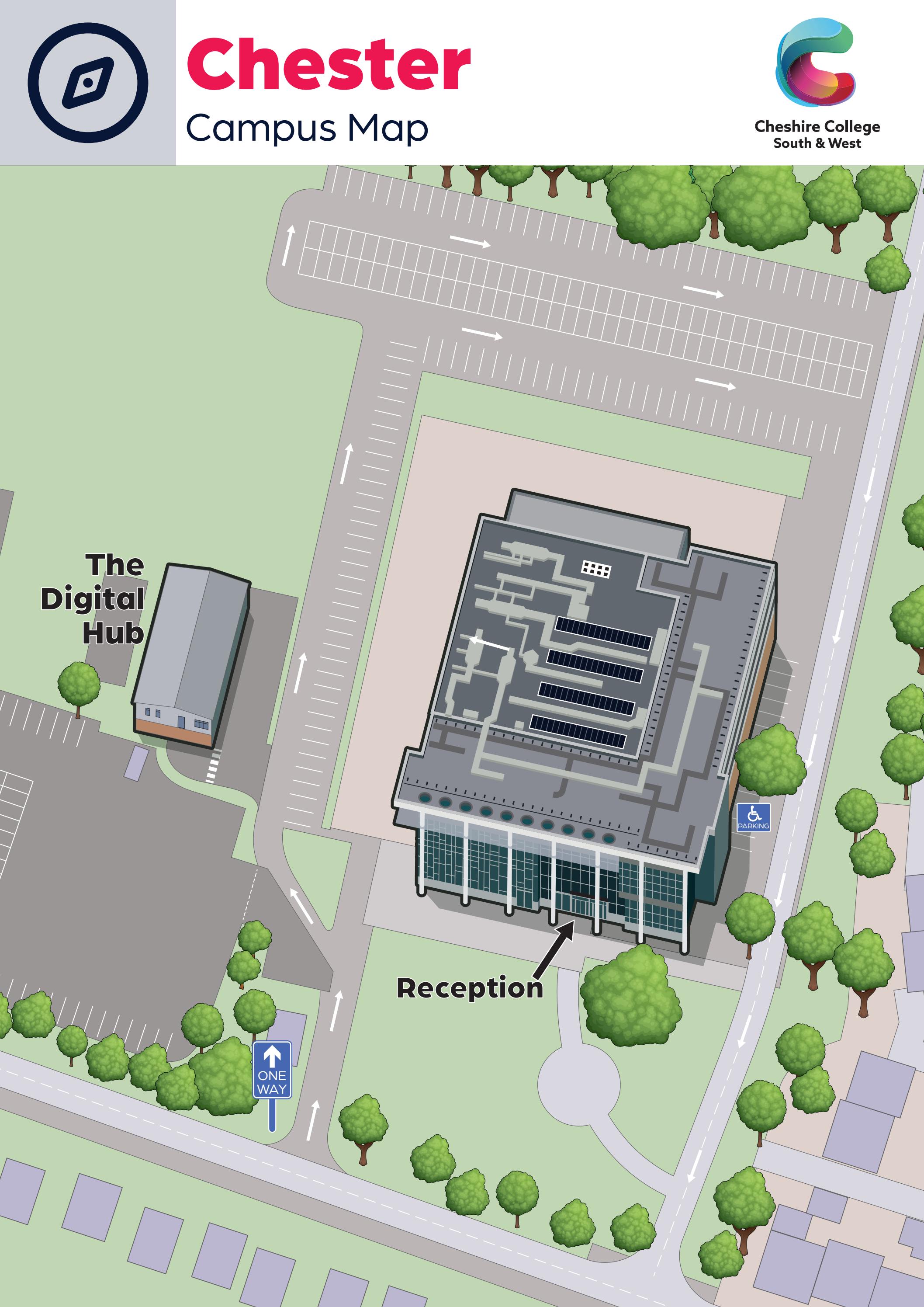 Chester Campus Map by Cheshire College - South & West - Issuu