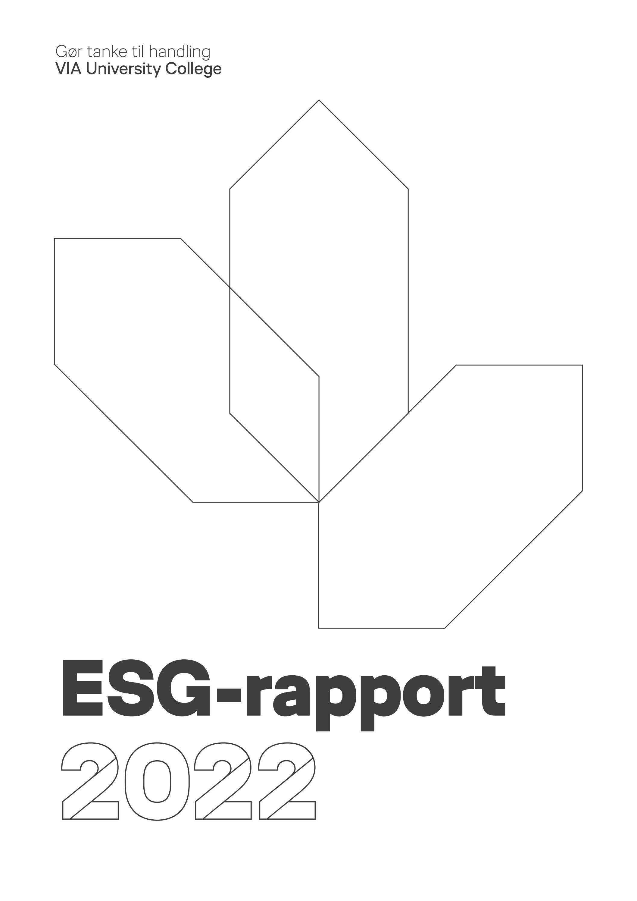 ESG-rapport 2022 by VIA University College - Issuu