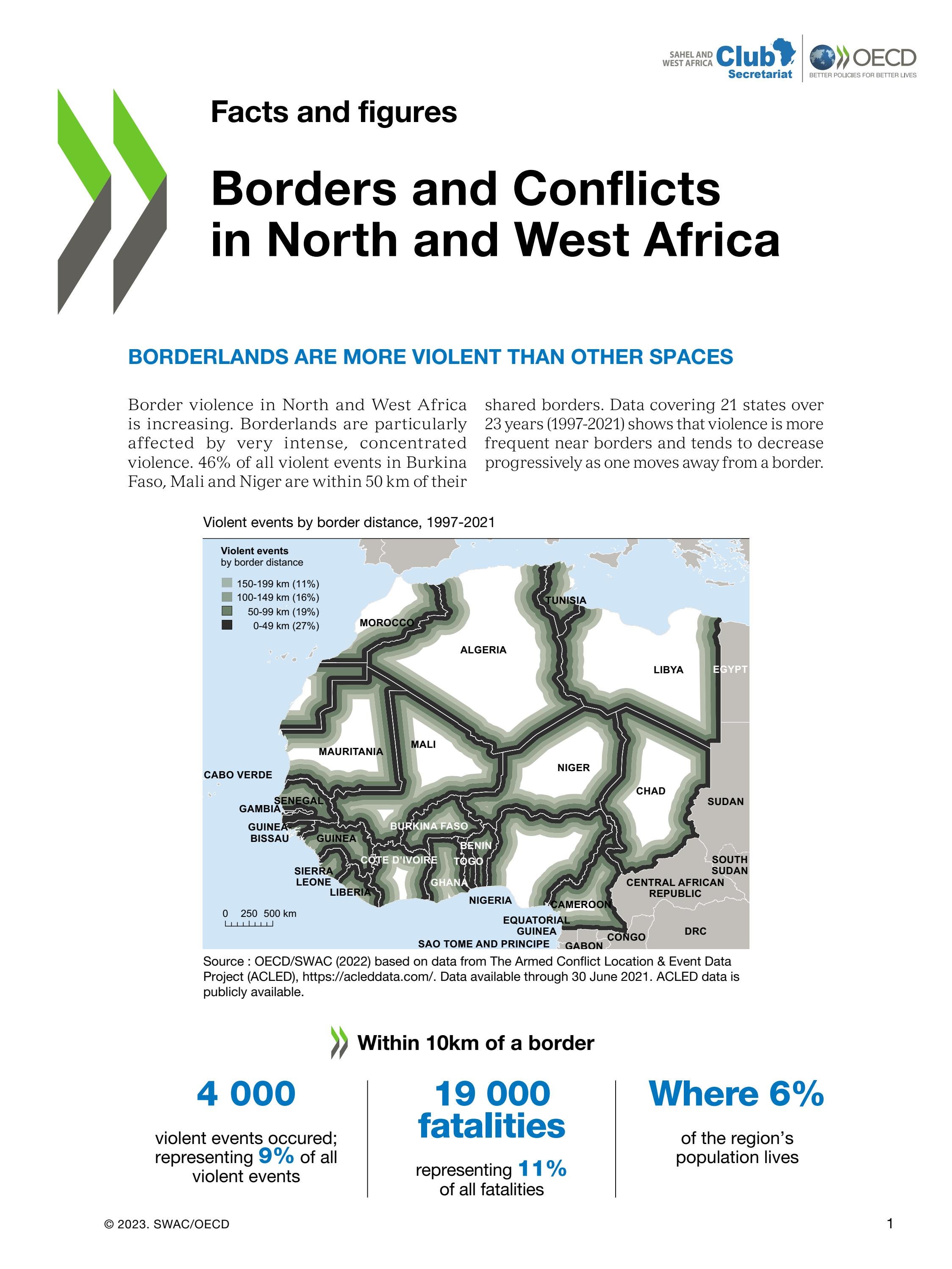Borders and Conflicts in North and West Africa (brochure) by SWAC/OECD ...