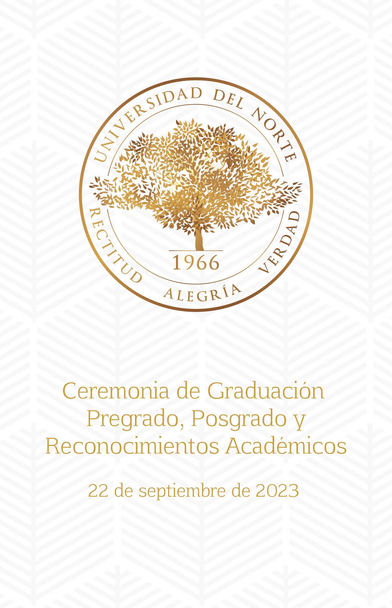 Folleto Ceremonia de grados 2023-2 by Universidad del Norte Colombia ...