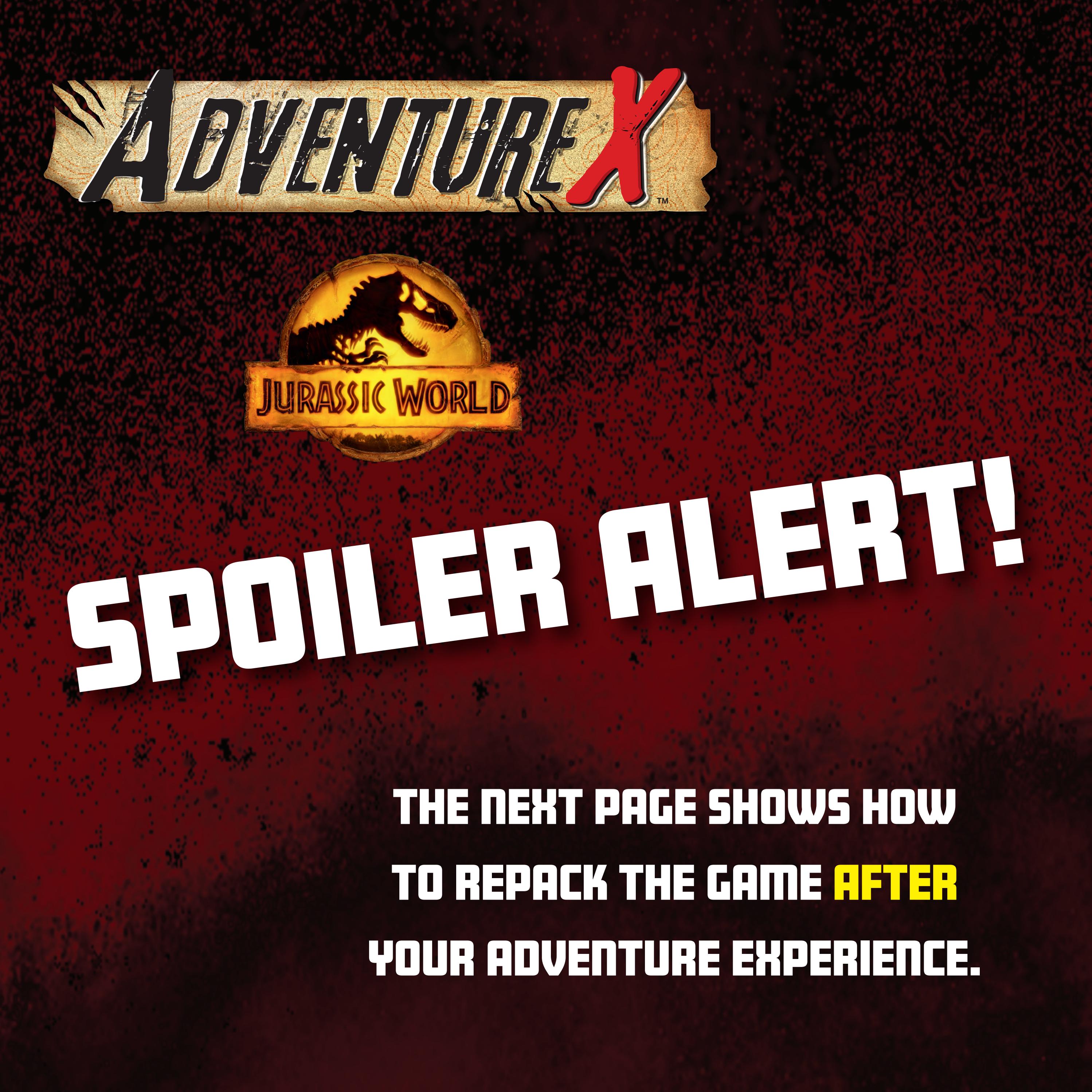 AdventureX Jurassic World Repacking Instructions by playmonster - Issuu