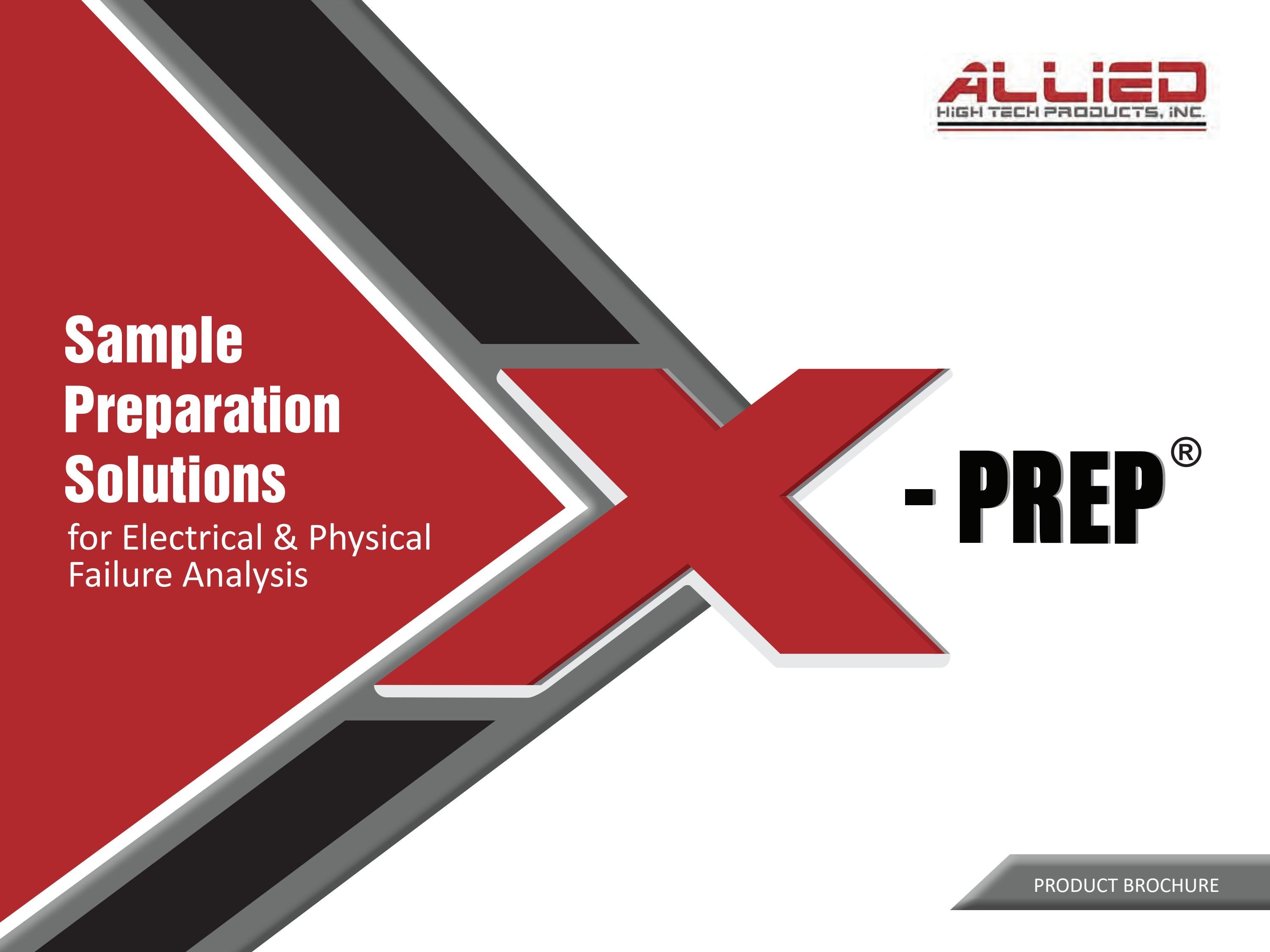 X-Prep Product Brochure by Kimberly Dermit - Issuu