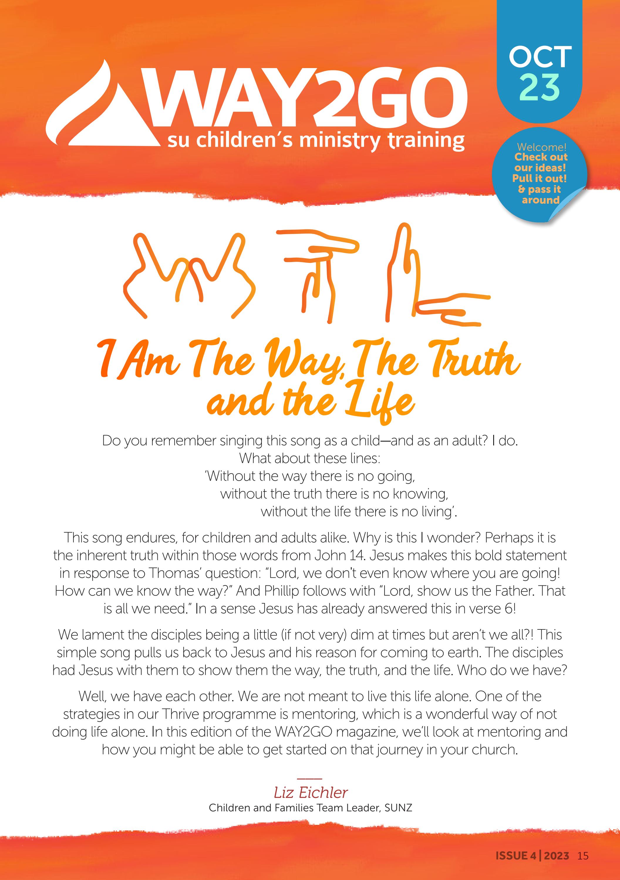 WAY2GO MAGAZINE OCT 23 by Scripture Union New Zealand - Issuu