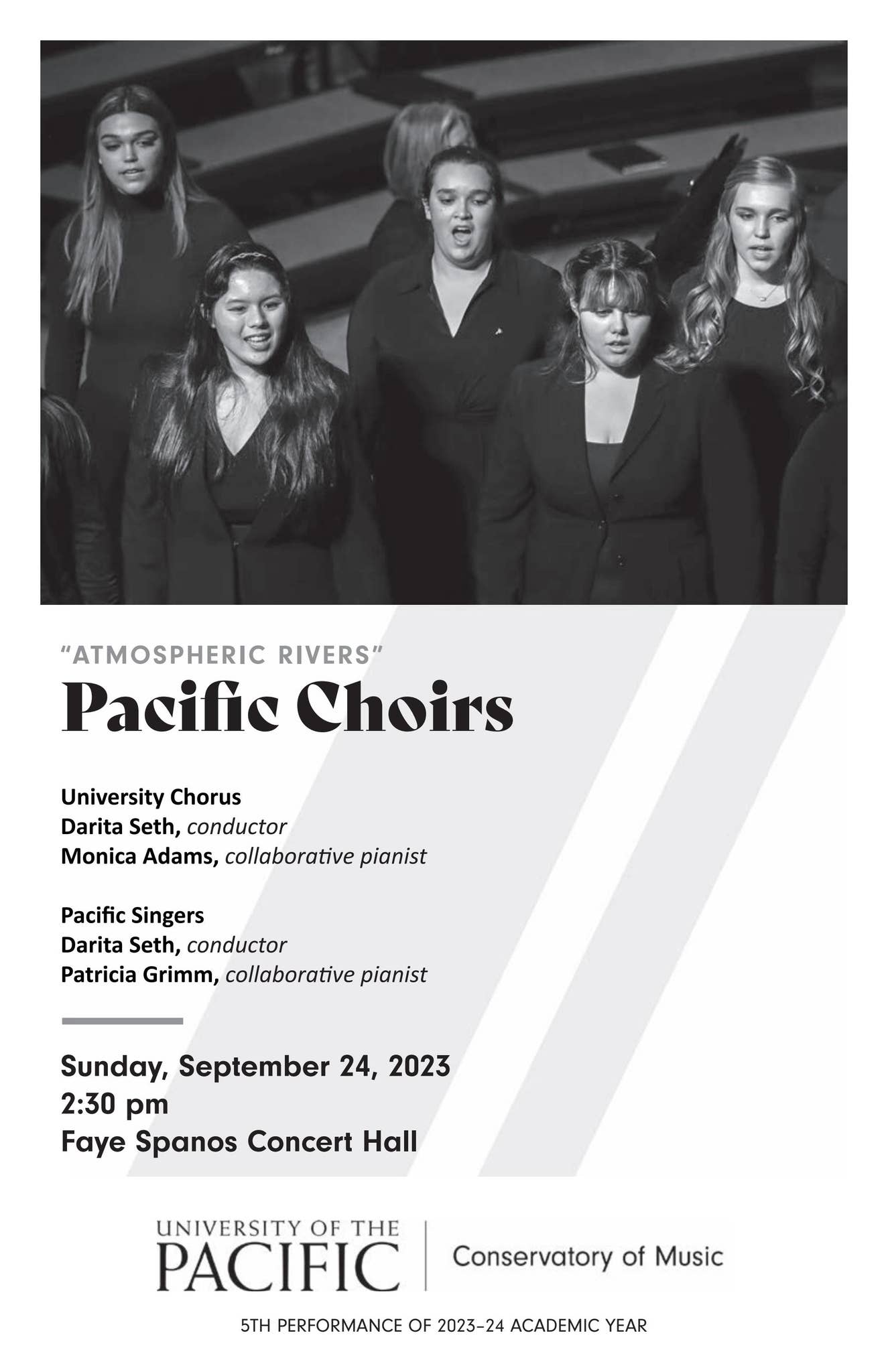 Pacific Choirs "Atmospheric Rivers" by University of the Pacific ...