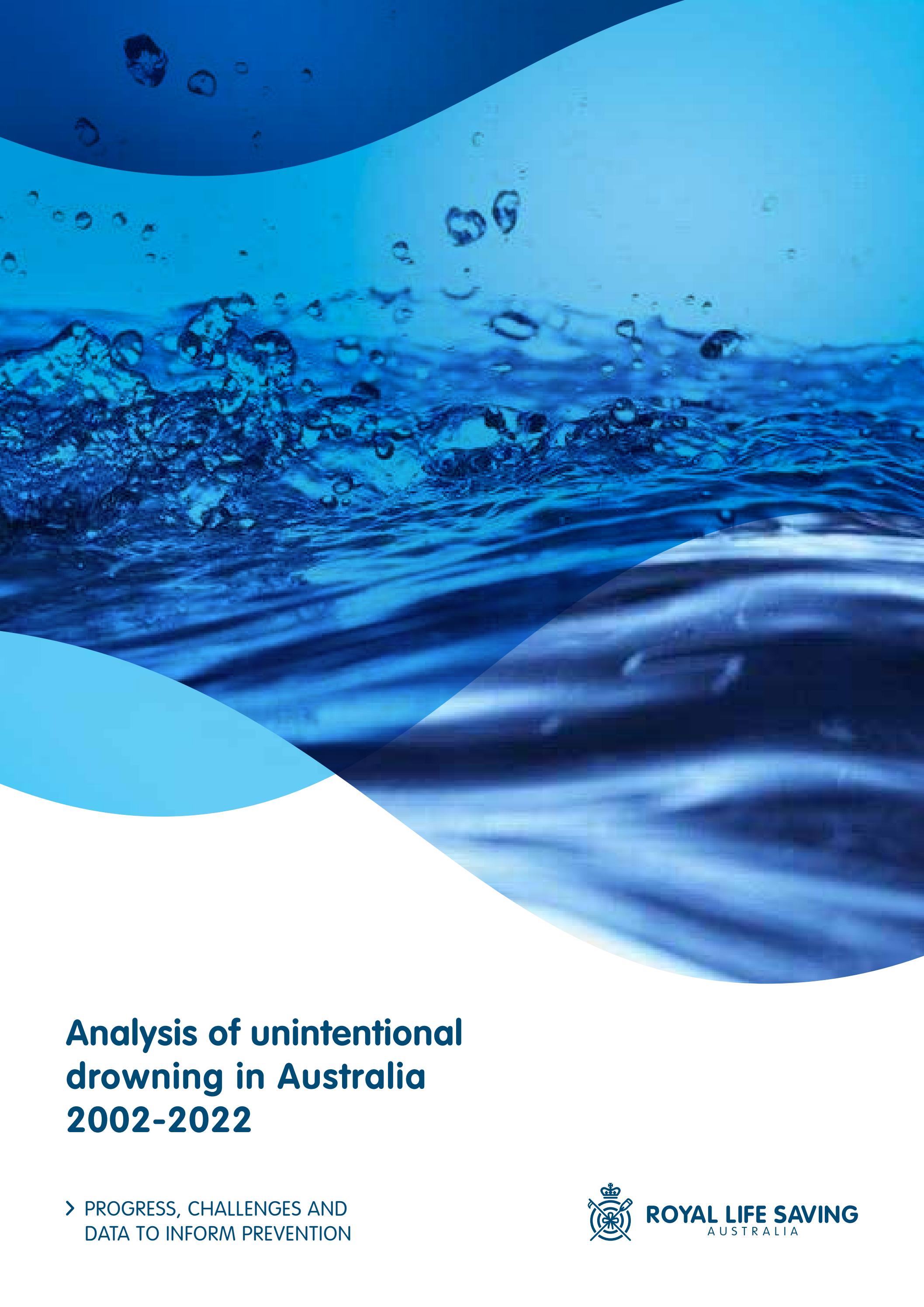 Analysis of unintentional drowning in Australia 2002-2022 by ...