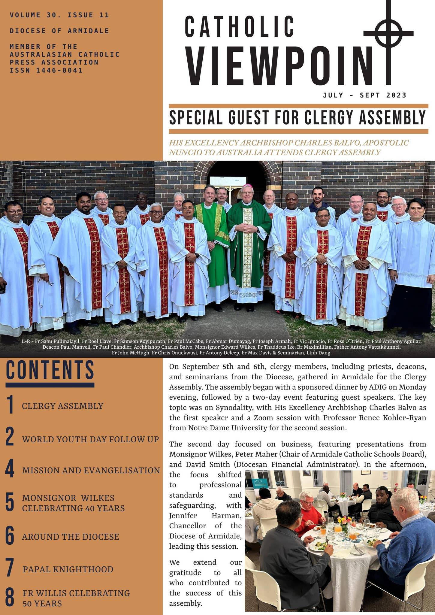 Catholic Viewpoint, Volume 30, Issue 11, Jul - Sept 2023 by ...