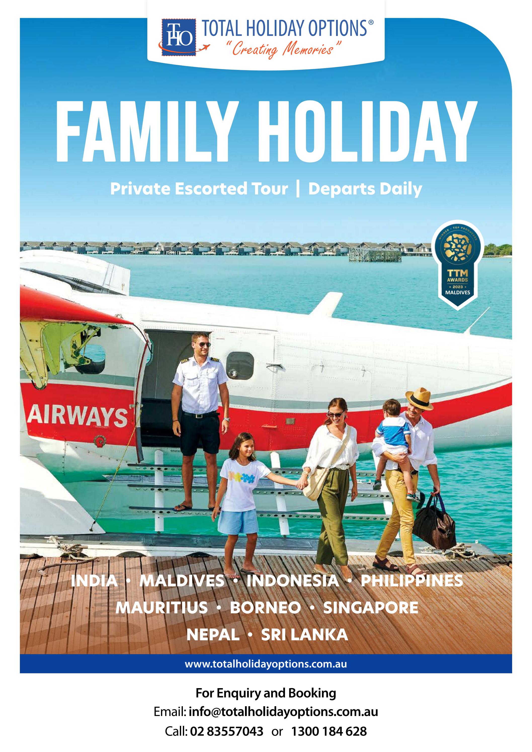 THO Family Holiday Promotion_AU by TOTAL HOLIDAY OPTIONS - Issuu