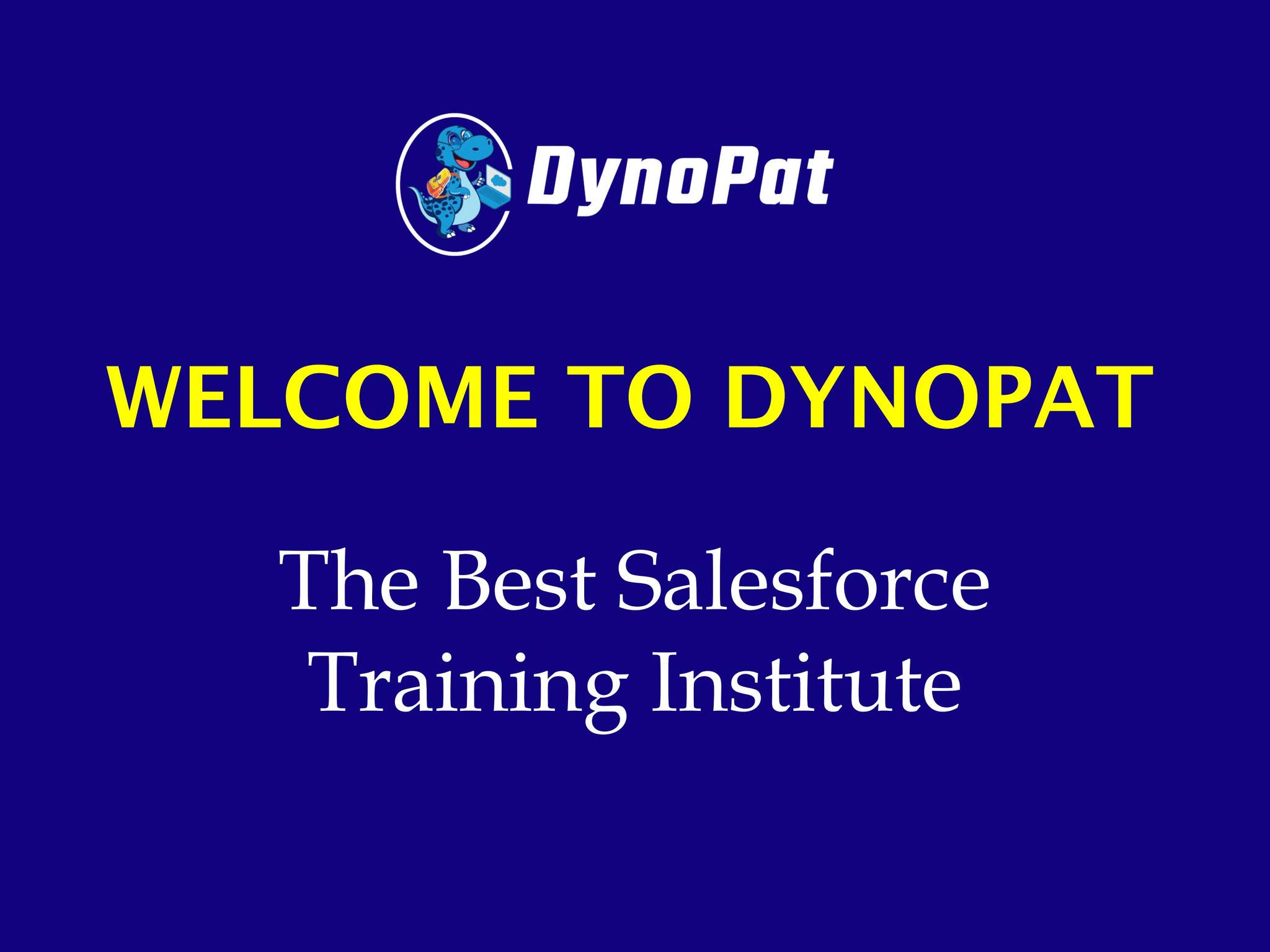 Salesforce Developer training by DynoPat - Issuu
