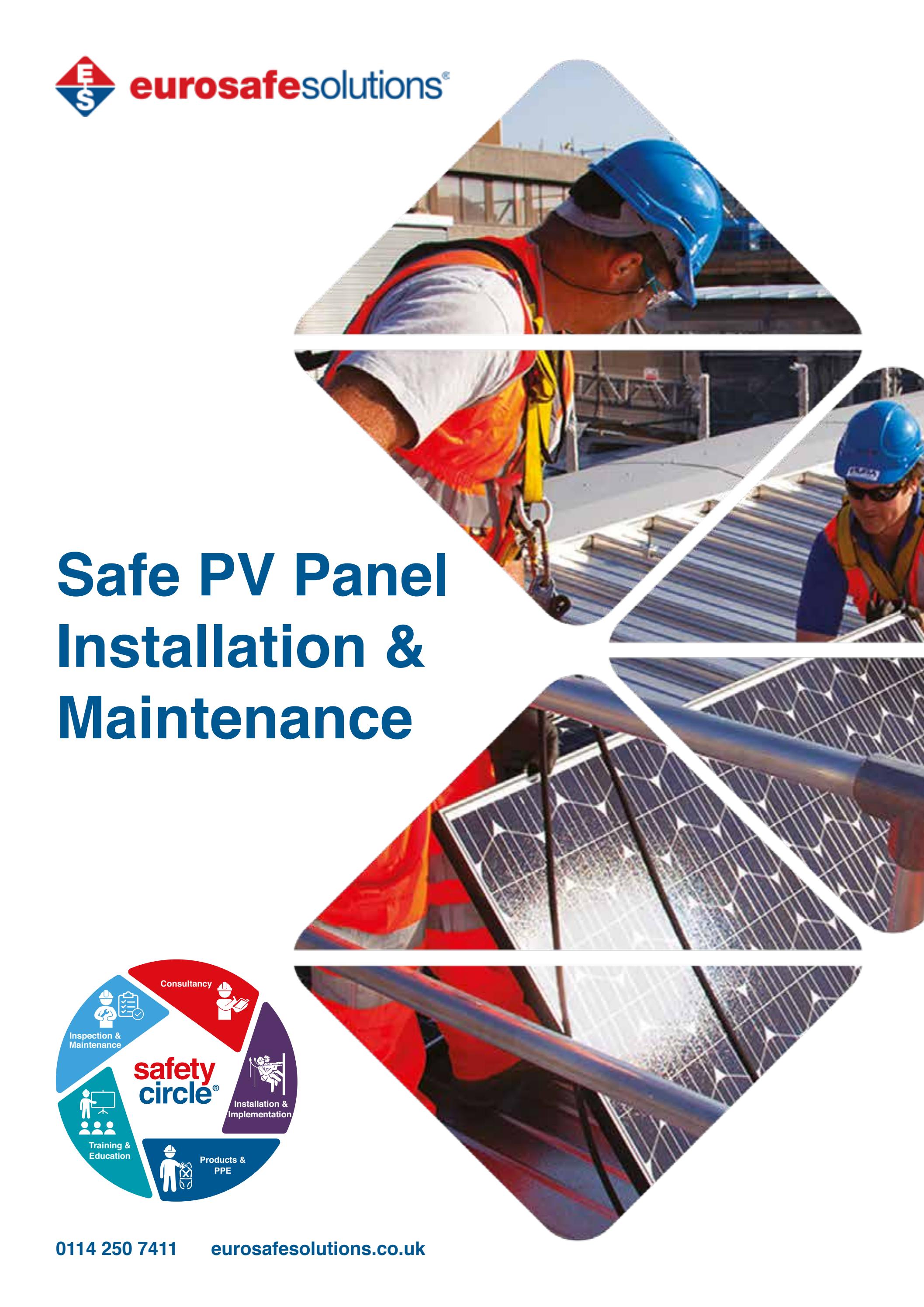 Safe Solar PV Installation & Maintenance Brochure by Eurosafe UK - Issuu