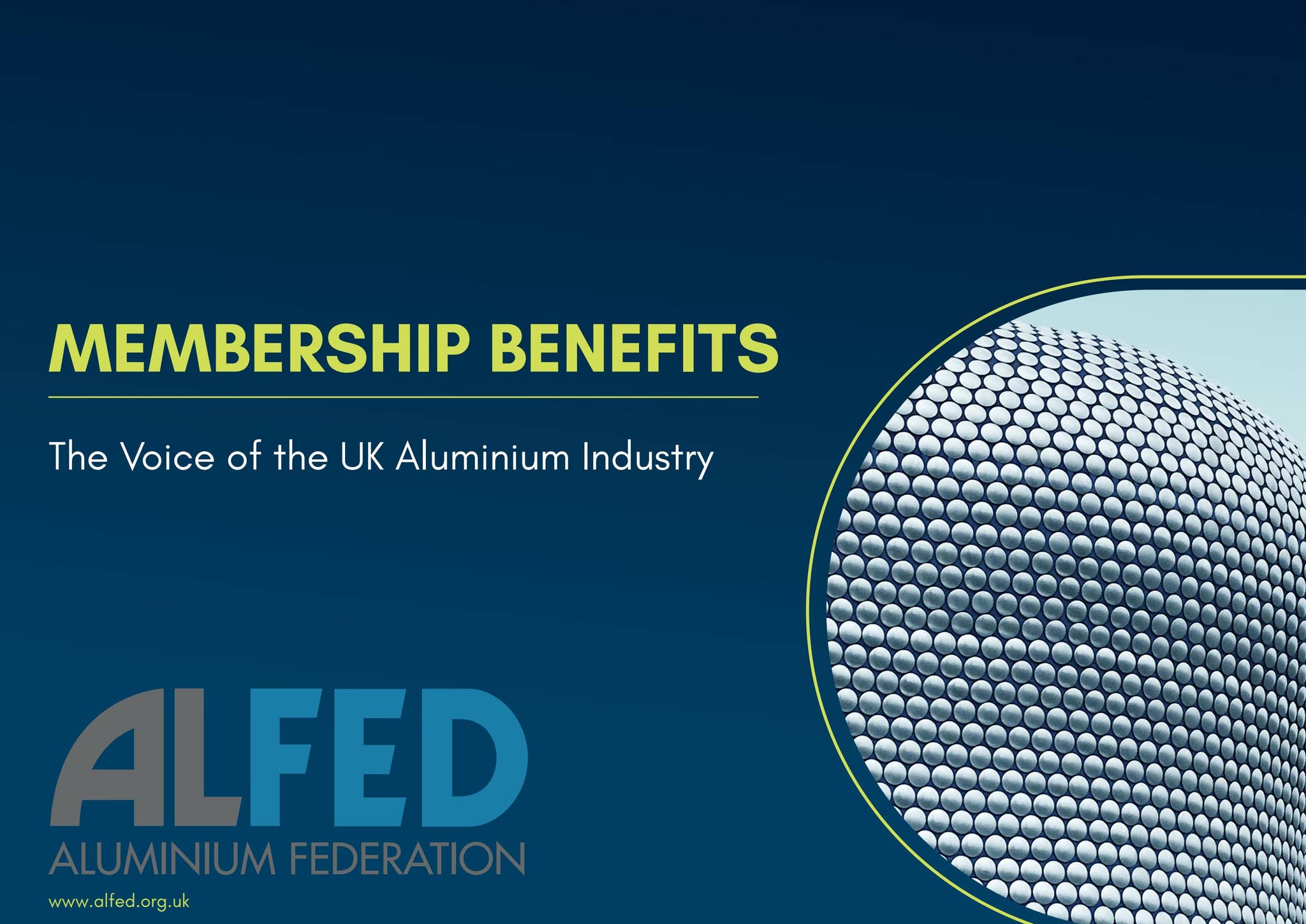 ALFED Membership Benefits by Aluminium Federation - Issuu