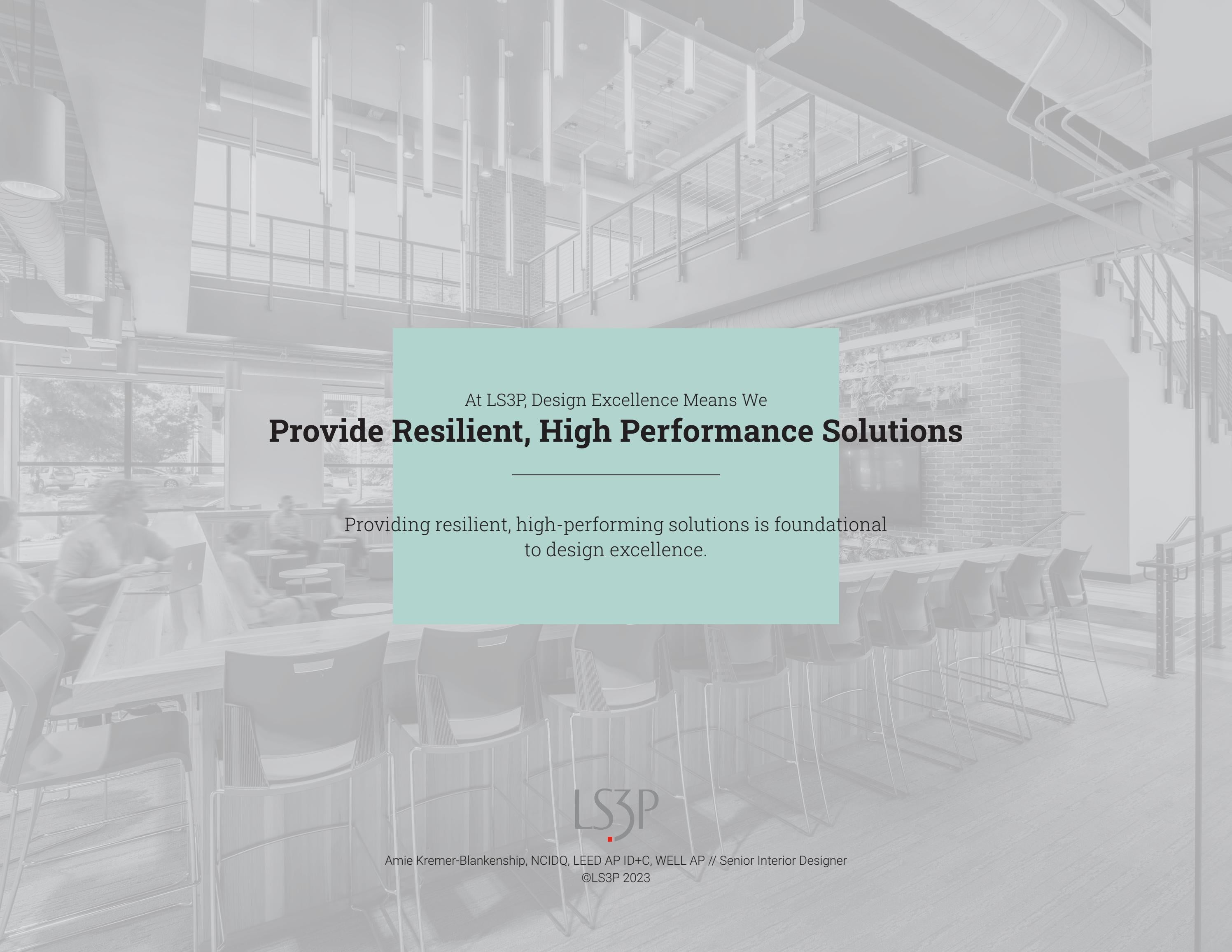 Provide Resilient, High Performance Solutions by LS3P - Issuu