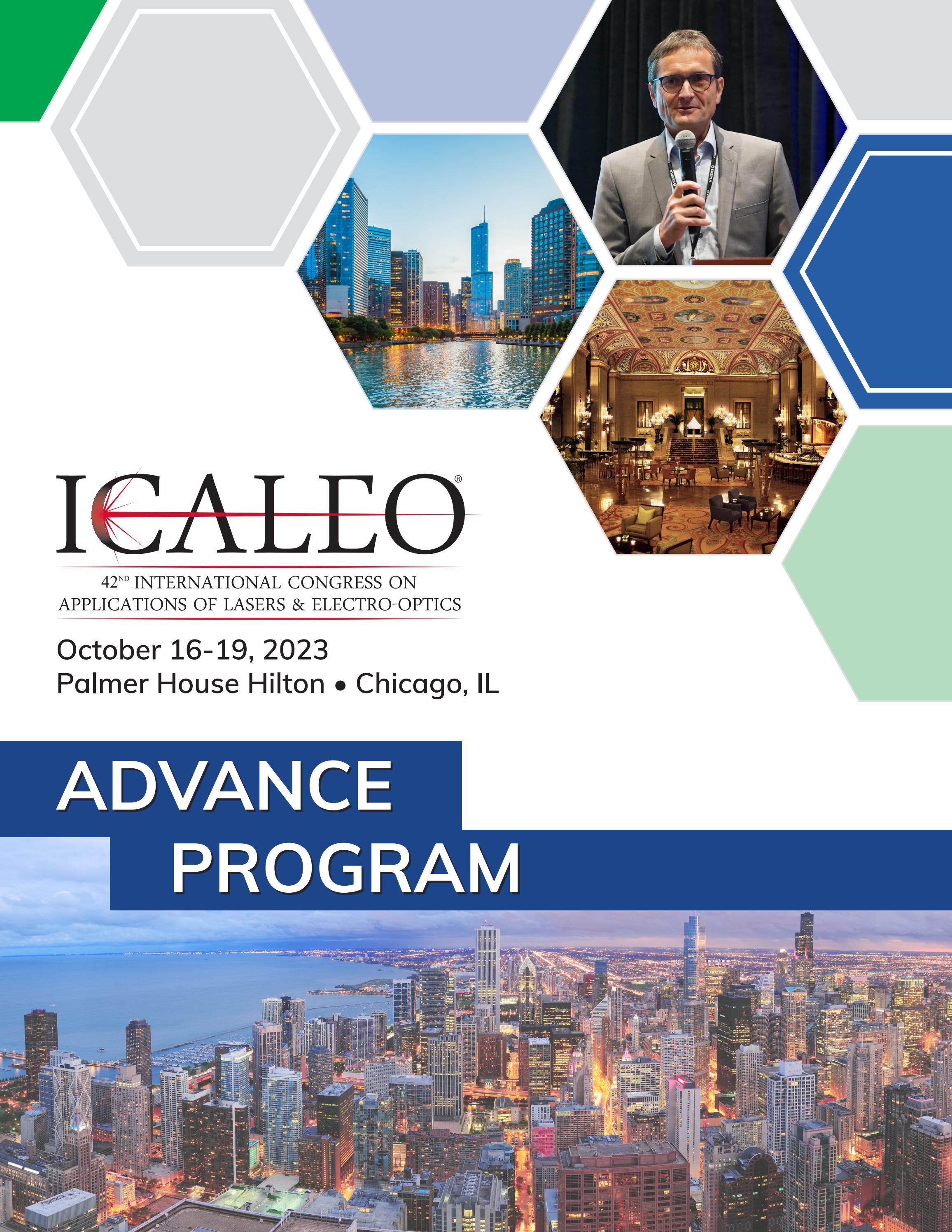 ICALEO 2023 Advance Program by Laser Institute of America - Issuu