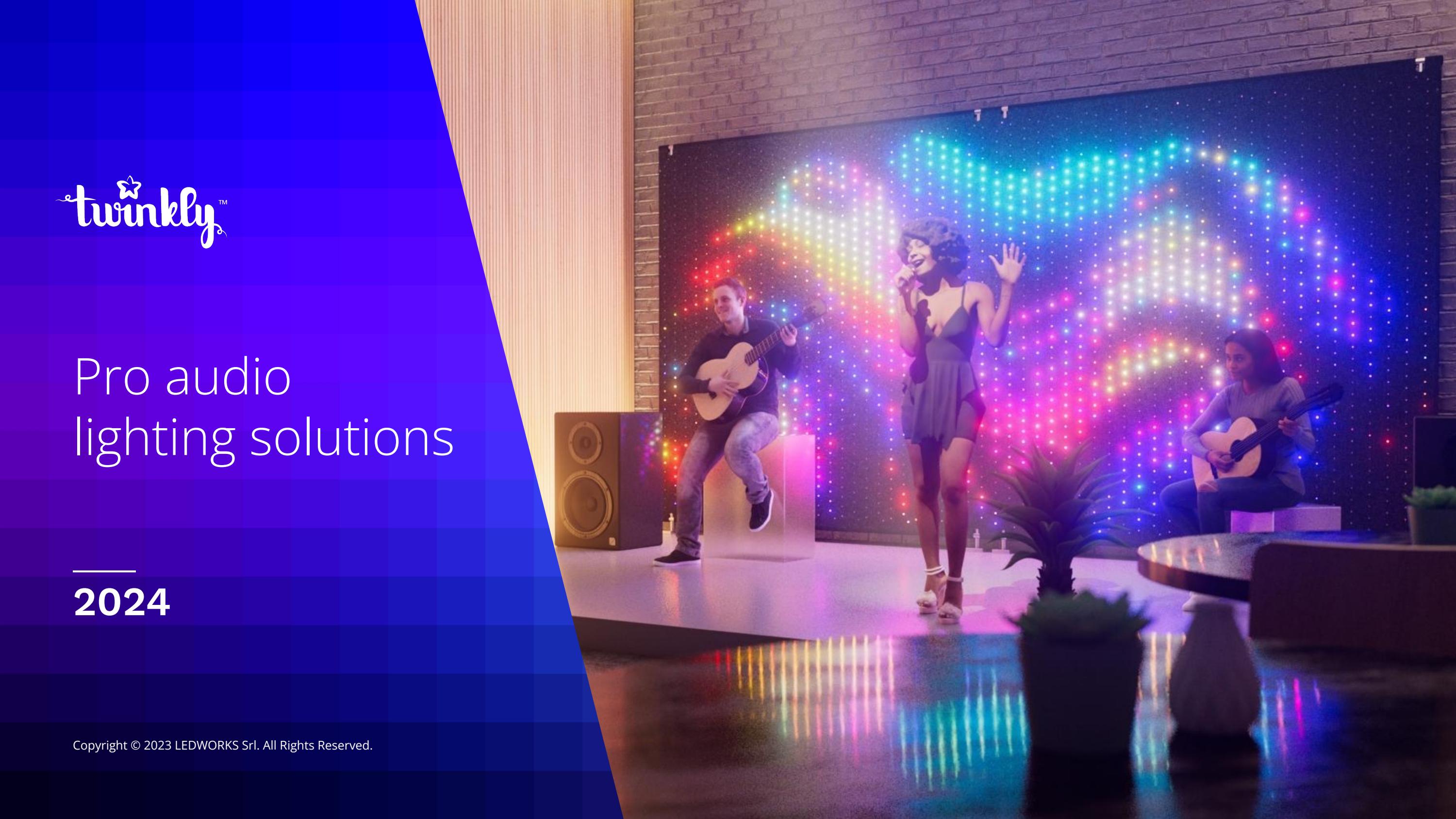 Twinkly Pro Audio by lighthousereps - Issuu