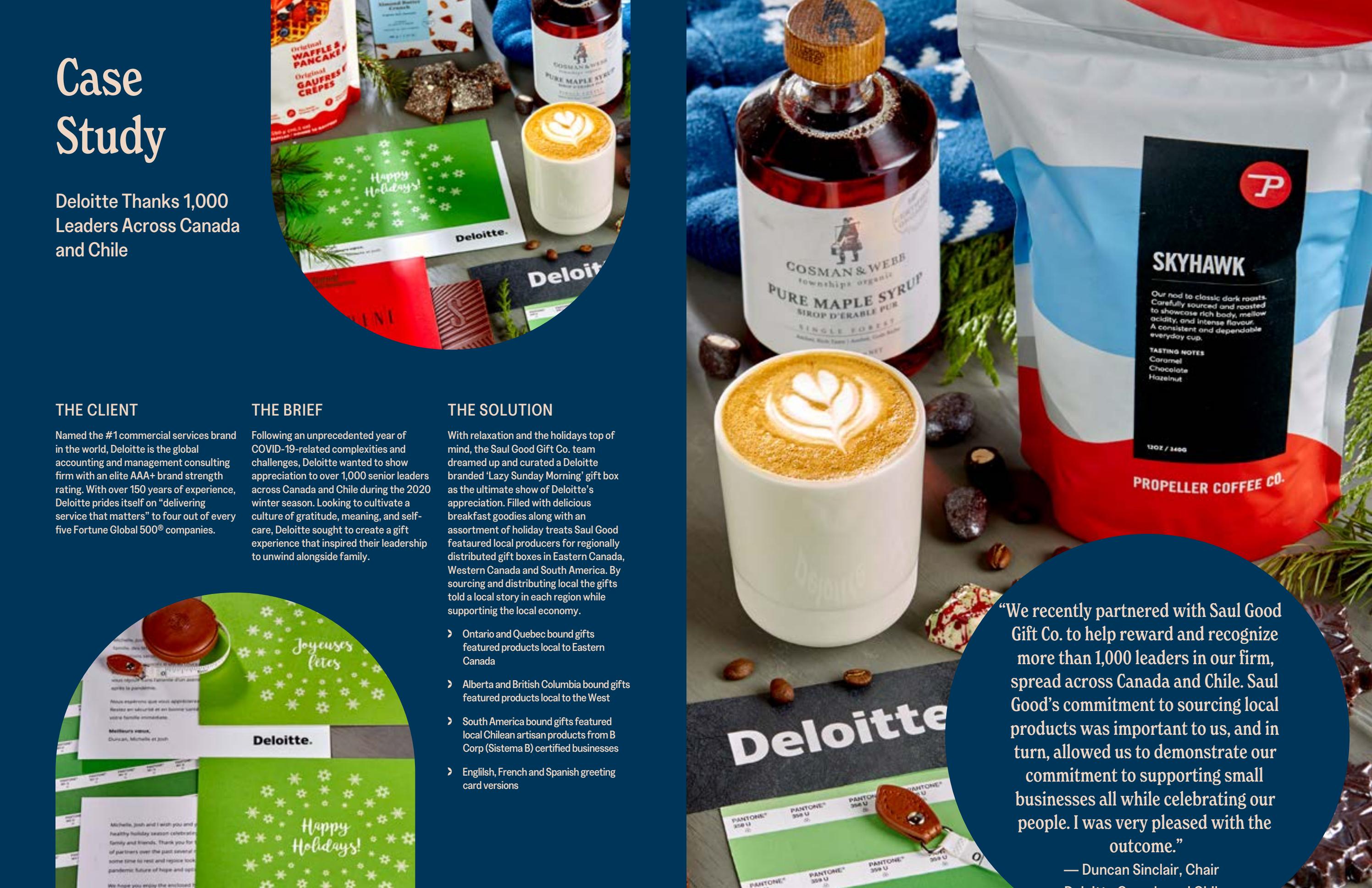 Case Study: Deloitte Thanks 1,000 Leaders Across Canada and Chile by ...