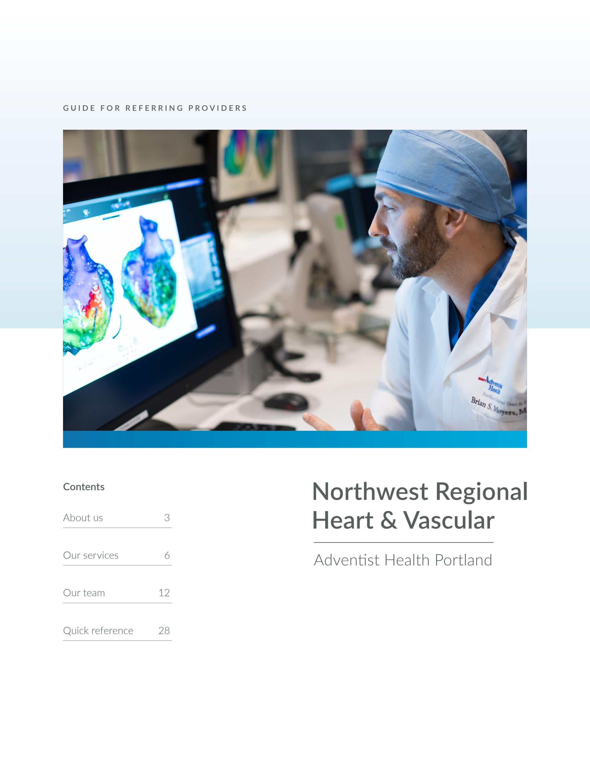 Northwest Regional Heart & Vascular Provider Referral Guide by ahnw - Issuu