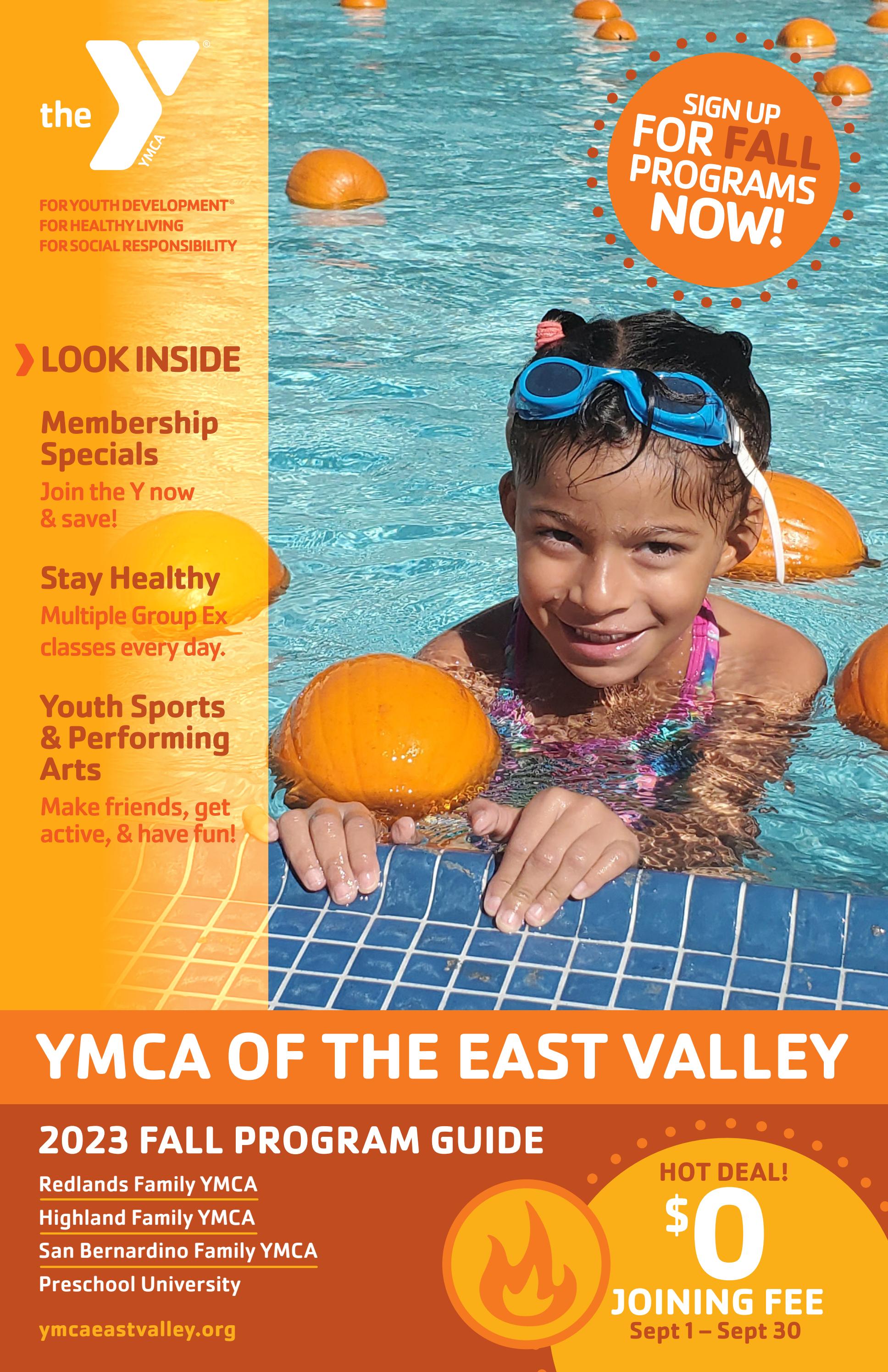 2023 Fall Program Guide by YMCA of the East Valley - Issuu