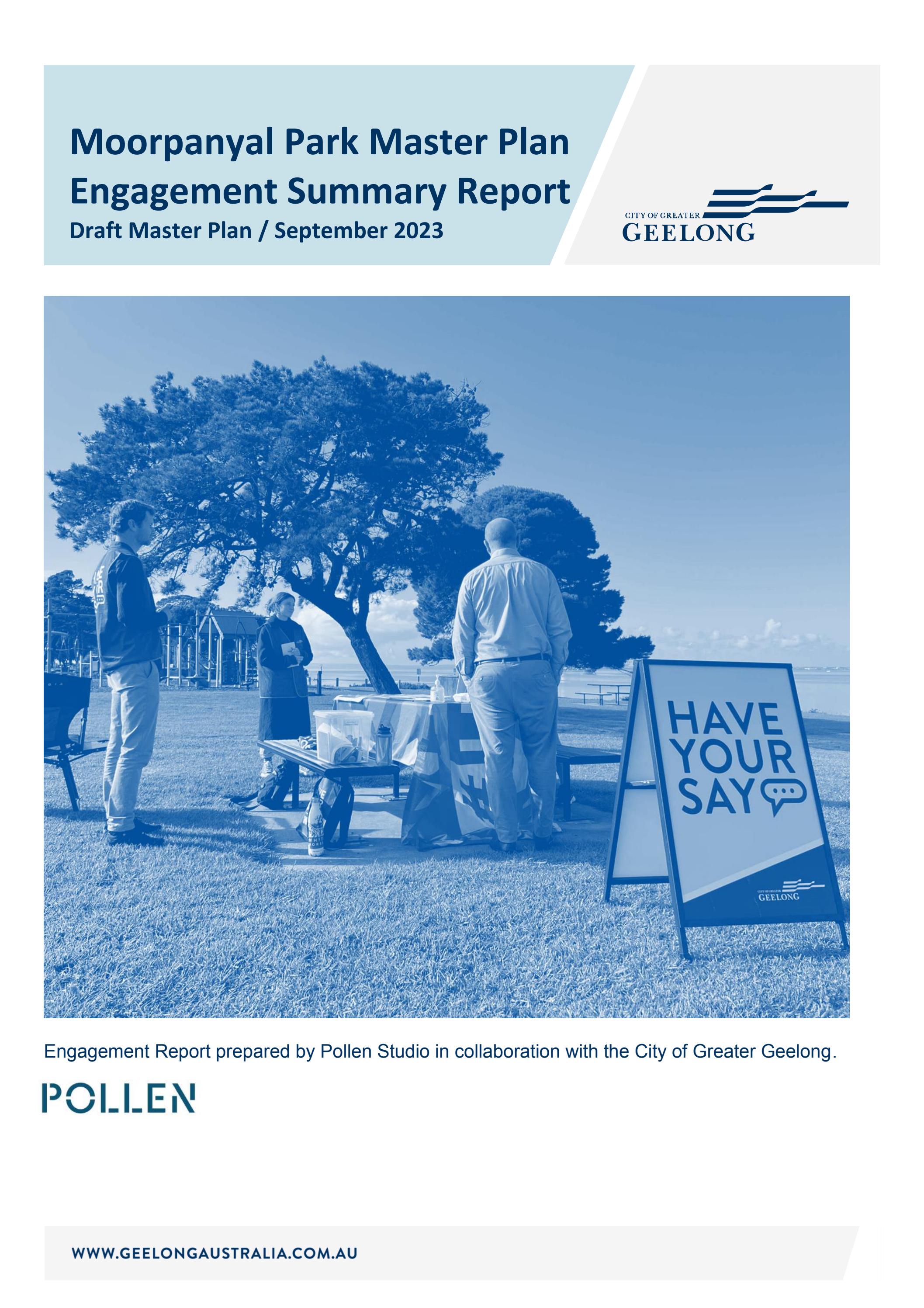 Moorpanyal Community Engagement Summary Report by geelongcitycouncil ...