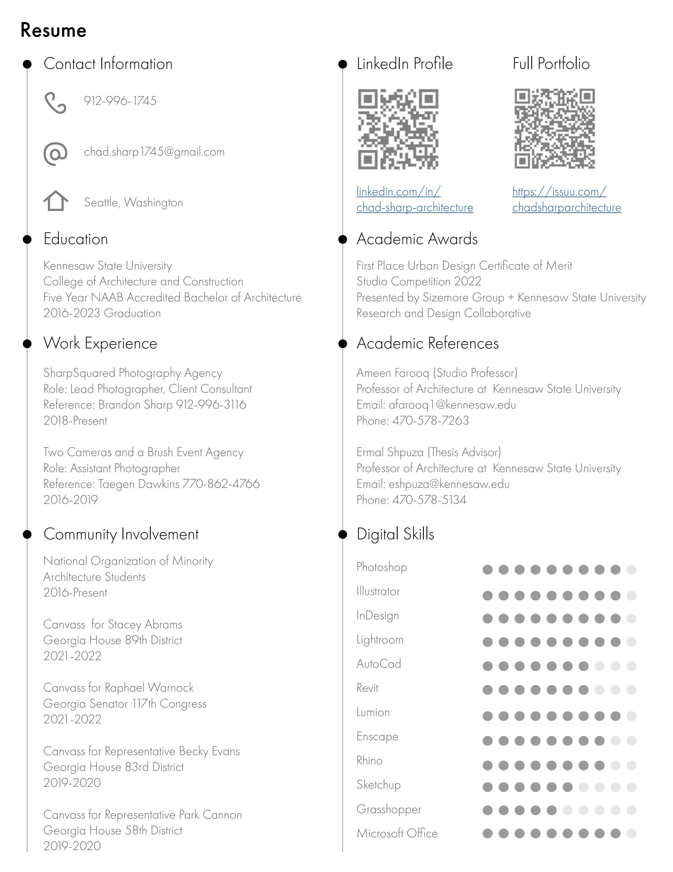 Resume by Chad Sharp - Issuu