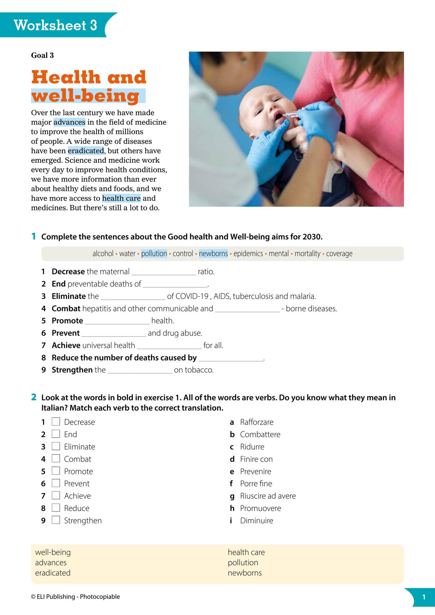Eli Publishing ELT | Health and Well-being by ELI Publishing - Issuu