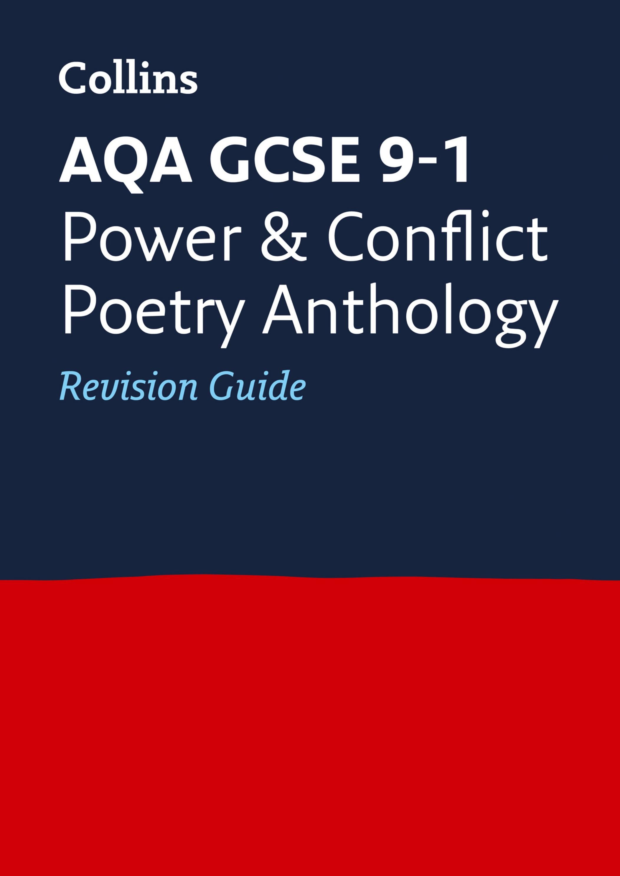 Collins AQA GCSE 9-1, Power & Conflict Poetry Anthology - Revision ...