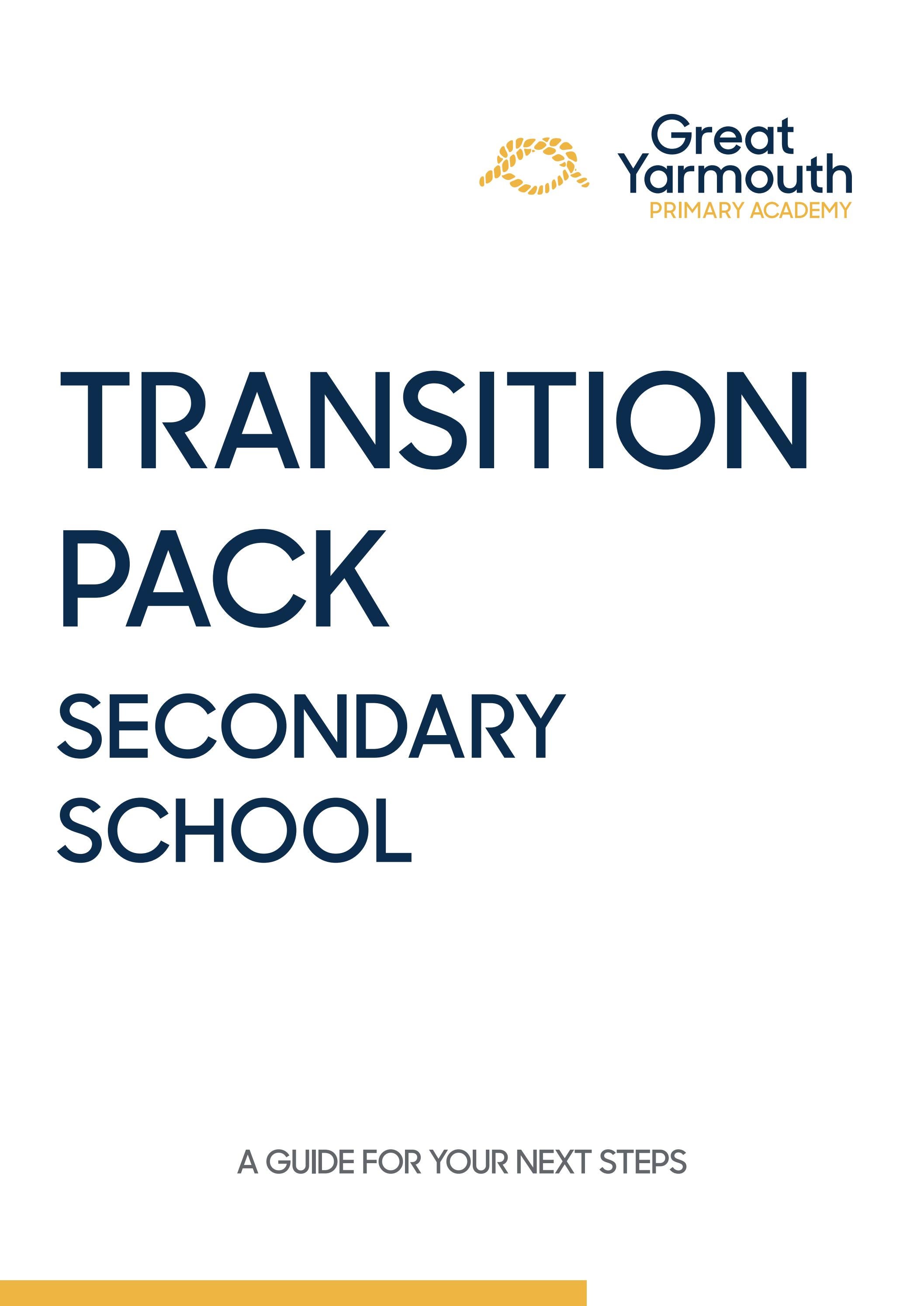 GYPA Transition Pack by Inspiration Trust - Issuu