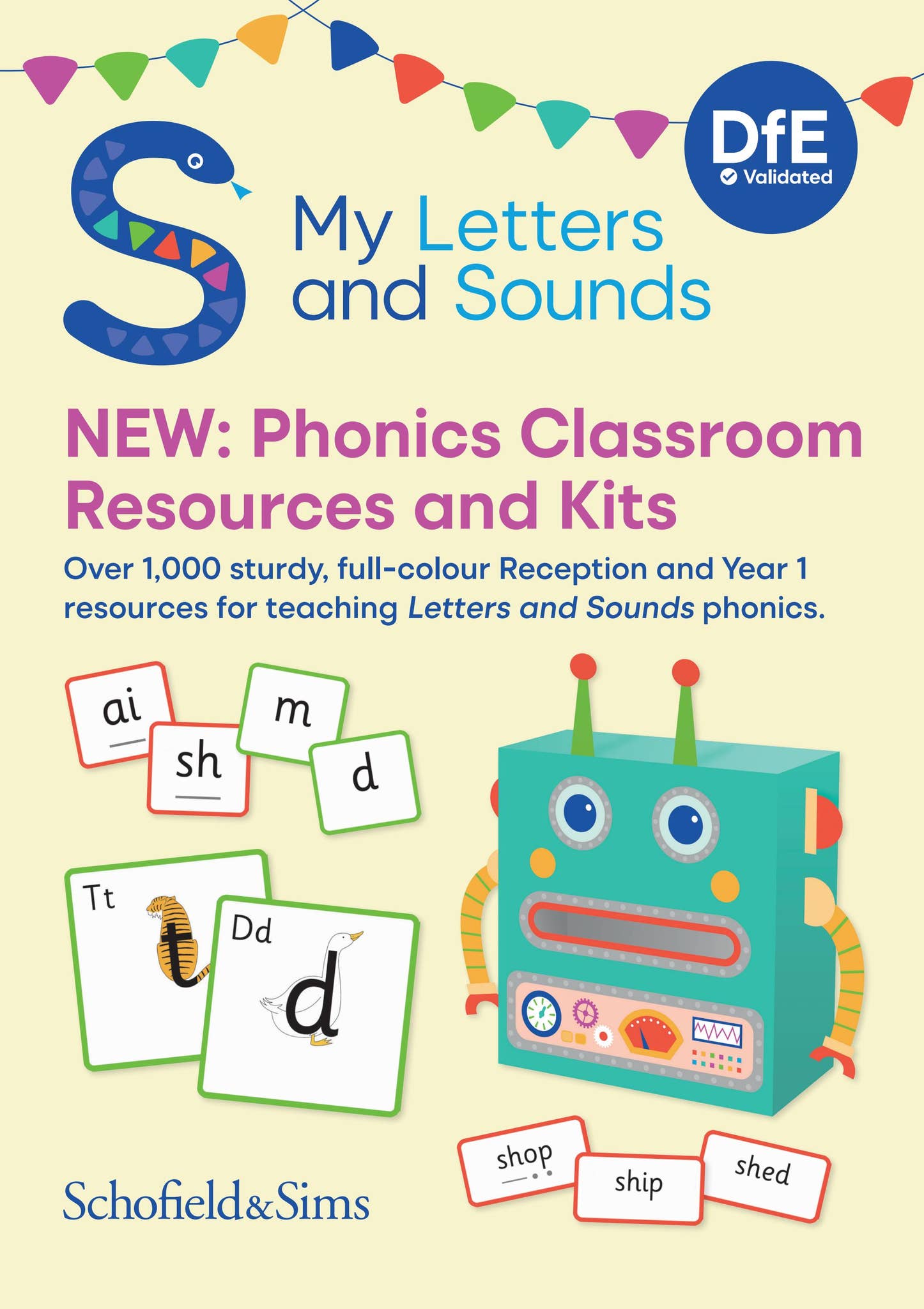 My Letters and Sounds Classroom Resources and Kits by Schofield & Sims ...