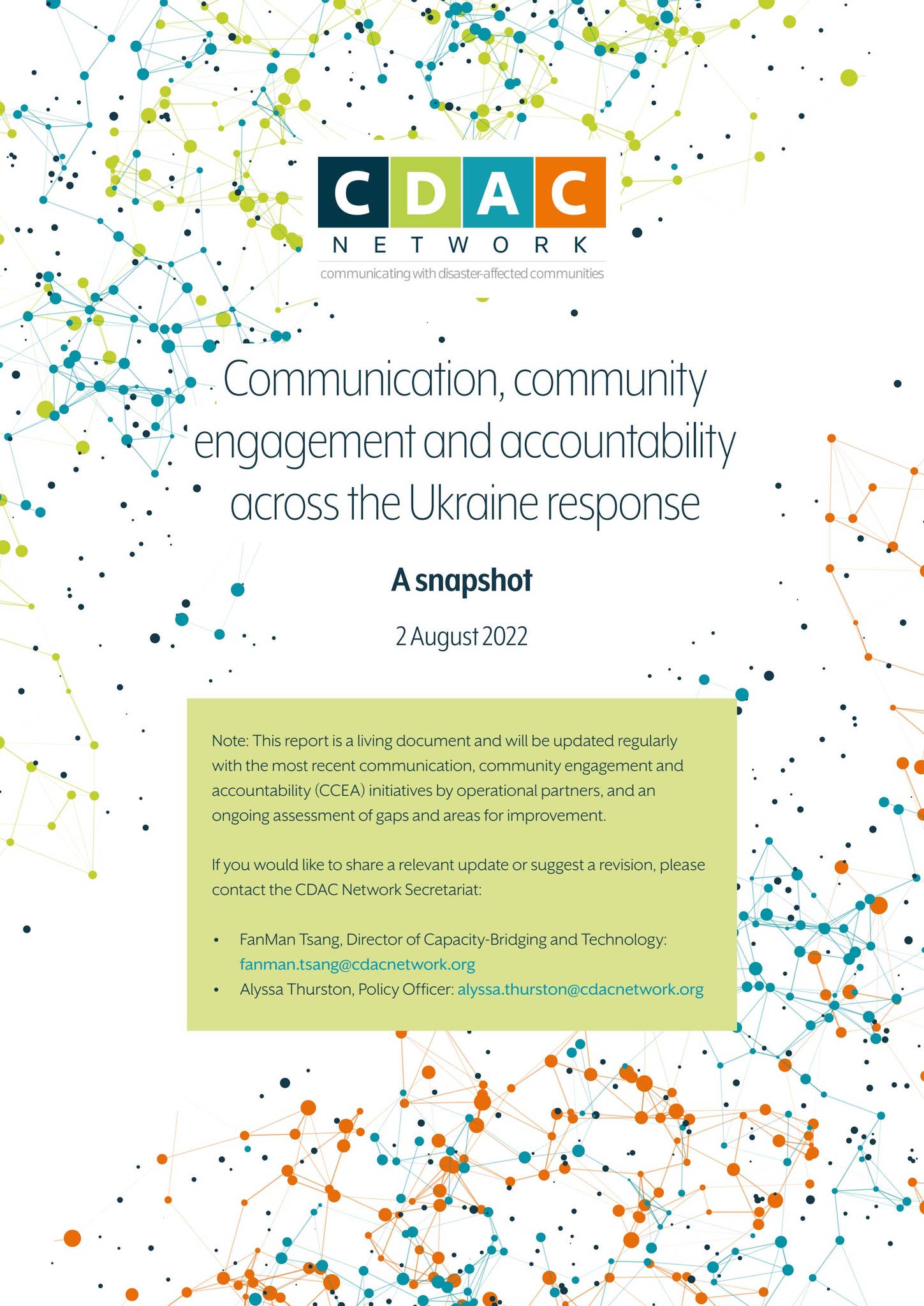 01 CDAC - The state of CCEA across the Ukraine response by Disasters Emergency Committee - Issuu