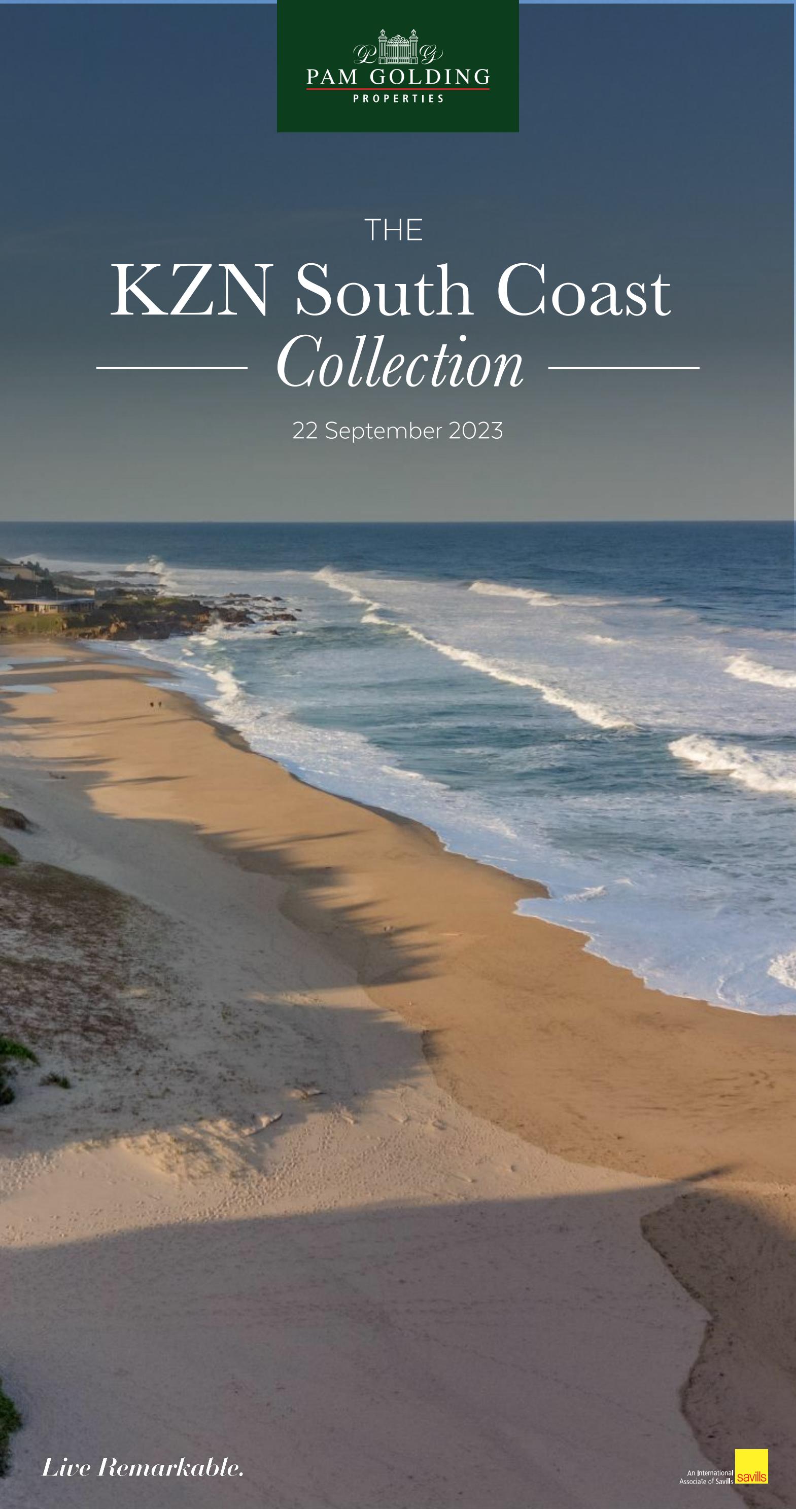The KZN South Coast Collection | 22 Sept 2023 by pgpdurban - Issuu