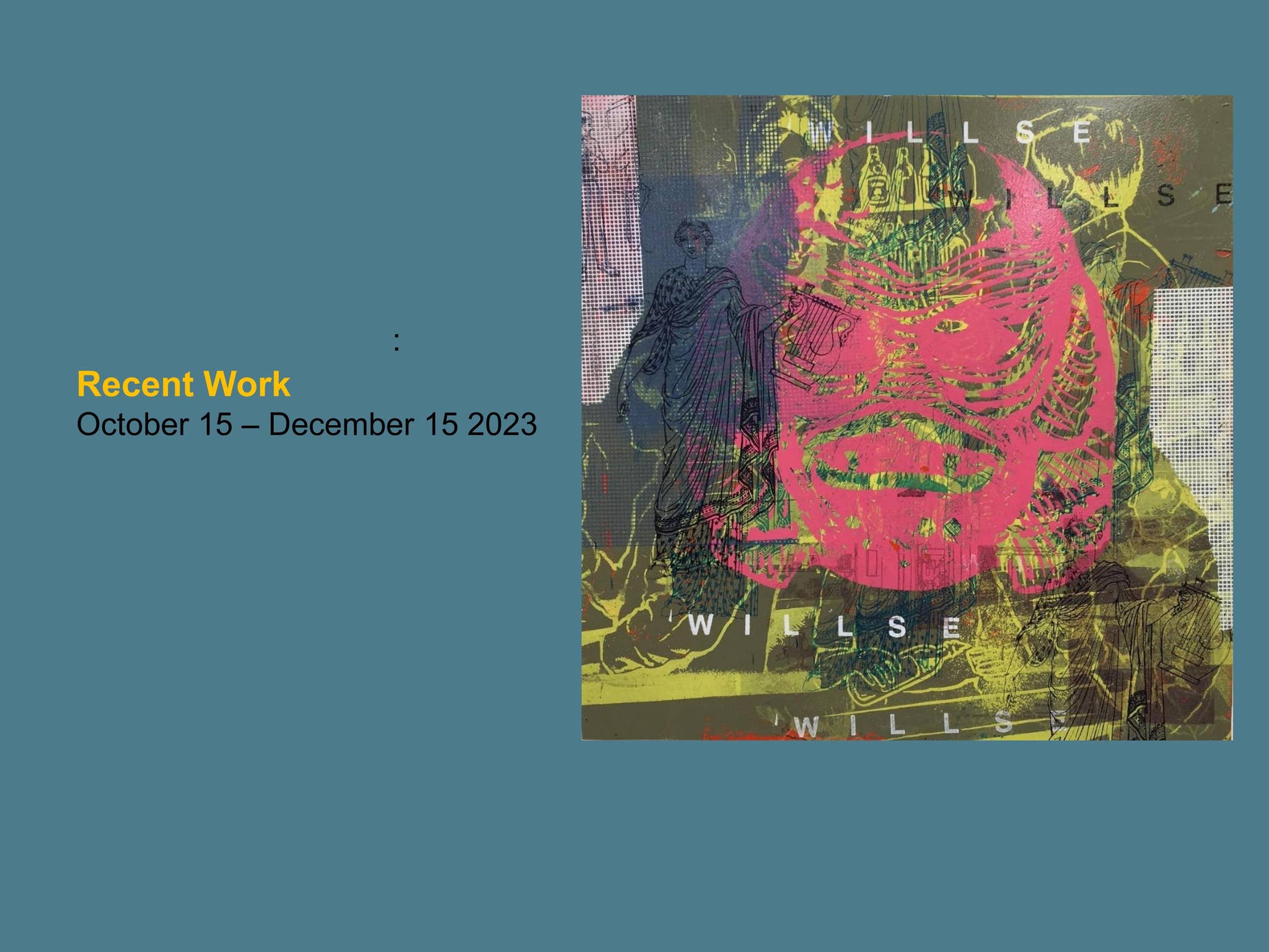 MICHAEL WILLSE New Work by Schmidt Dean Gallery, Cherry Hill, N.J. - Issuu