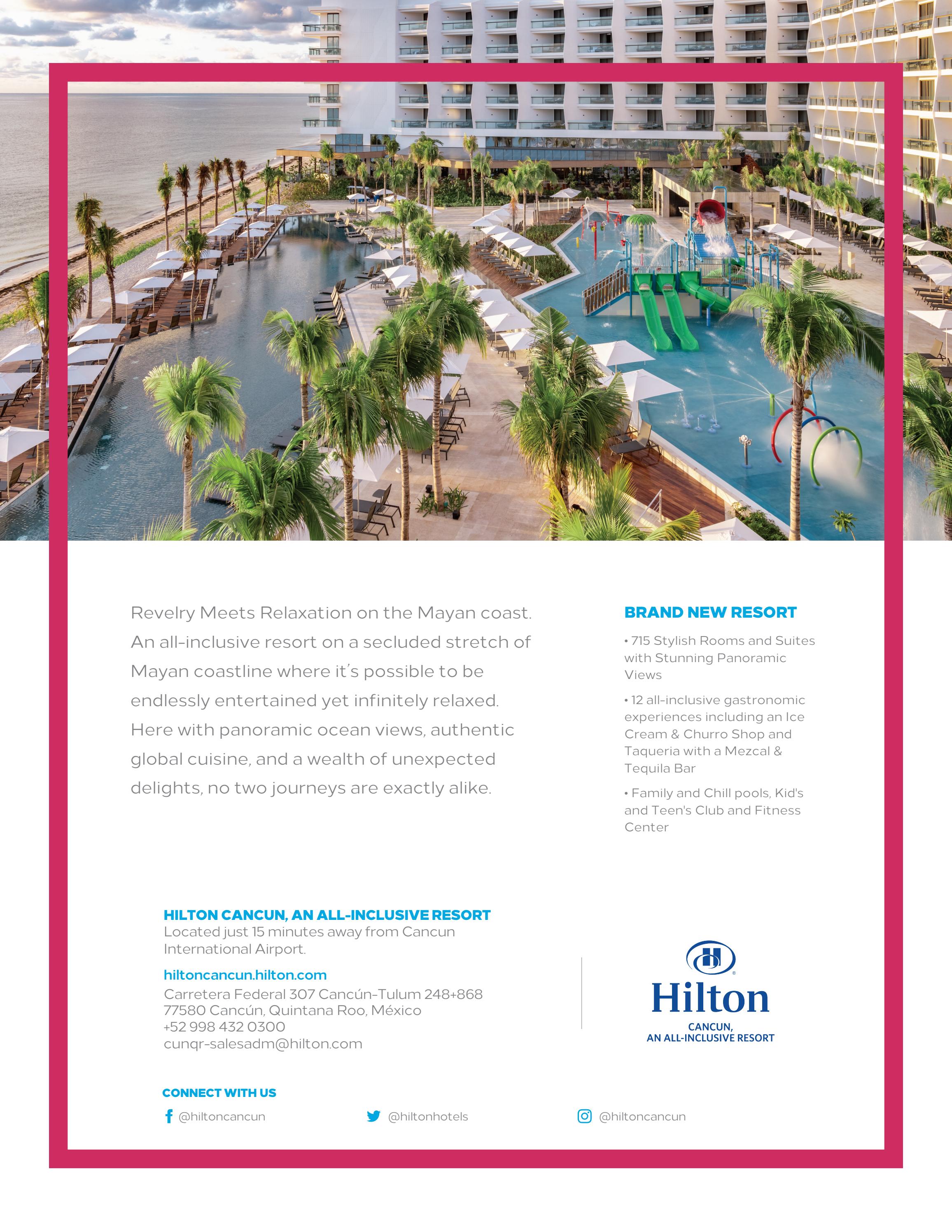 Hilton Cancun, an All-Inclusive Resort Fact Sheet by hemline-theory - Issuu