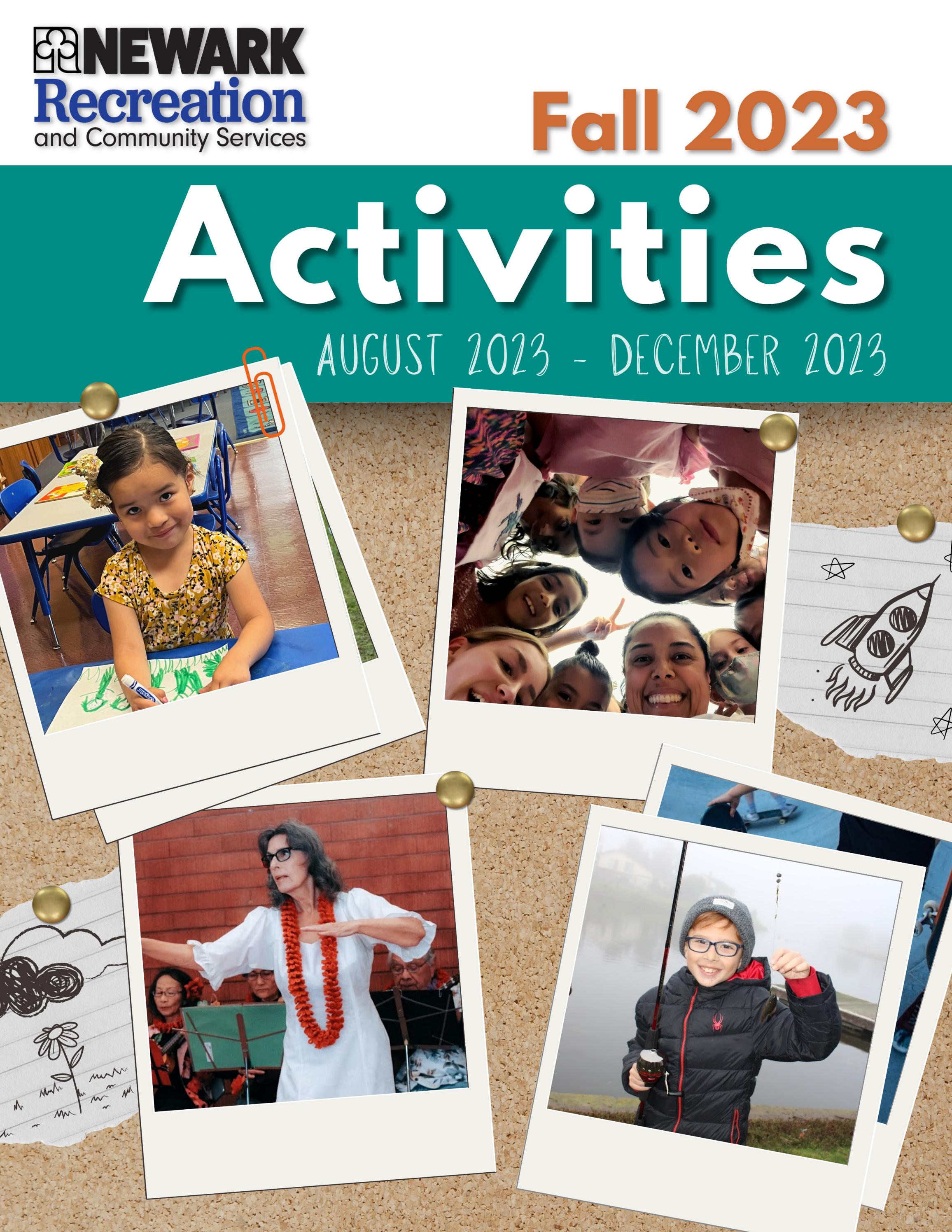 Fall 2023 Activities Guide by City of Newark, CA Recreation Dept. - Issuu