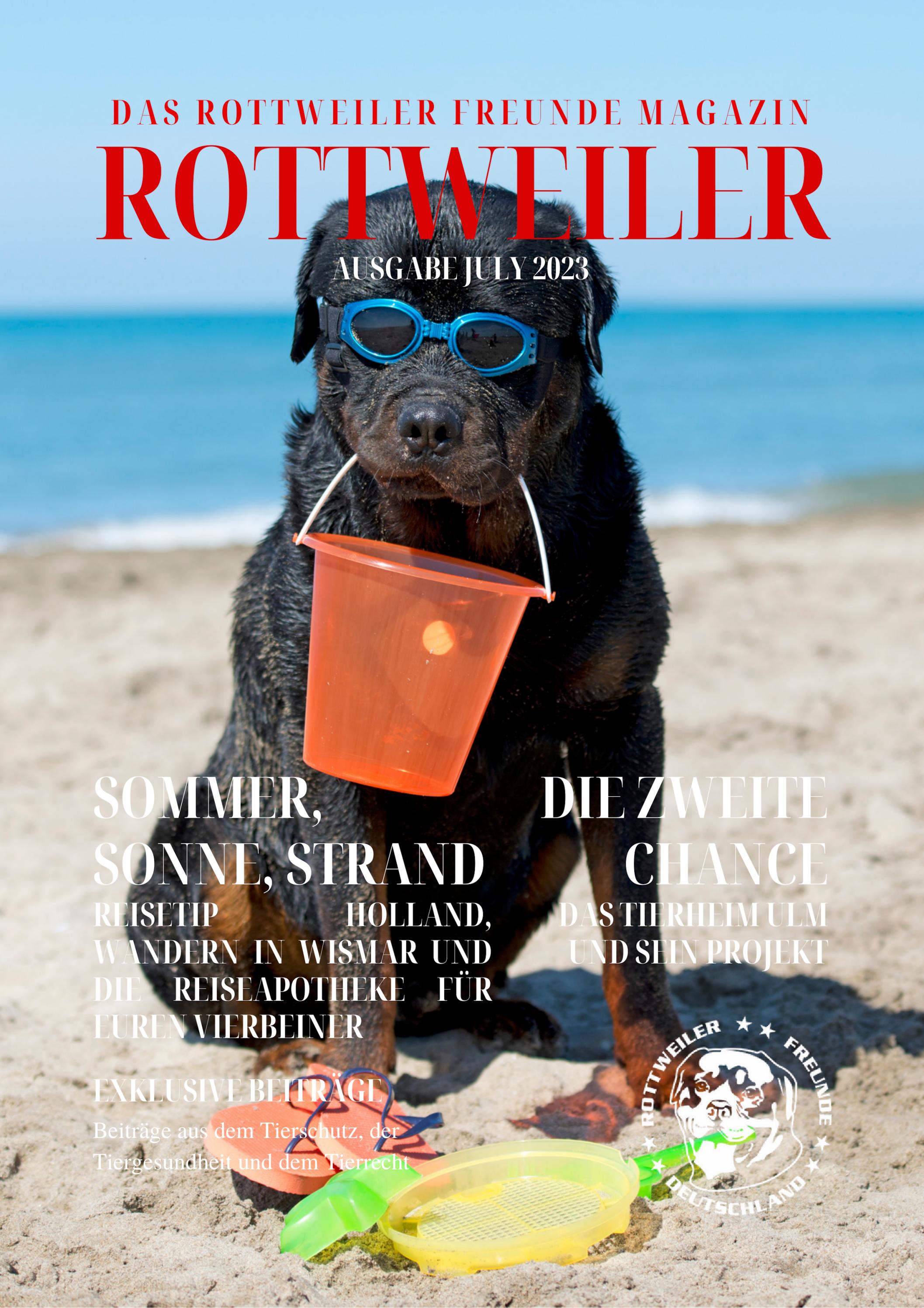 Rottweiler Magazin - Ausgabe Juli 2023 by Dirk Schäfer - Issuu