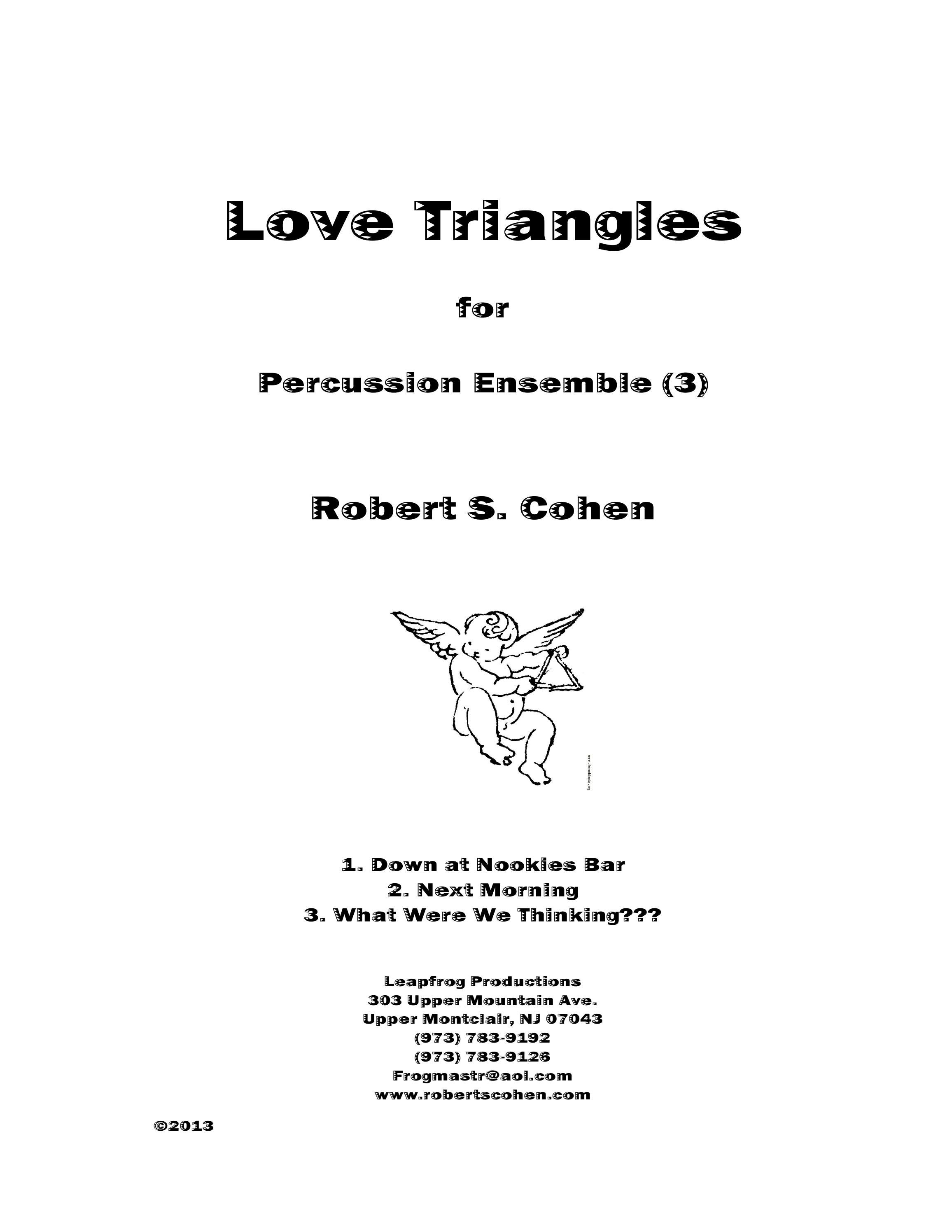Love Triangles (2013) by bobcohenmusic - Issuu
