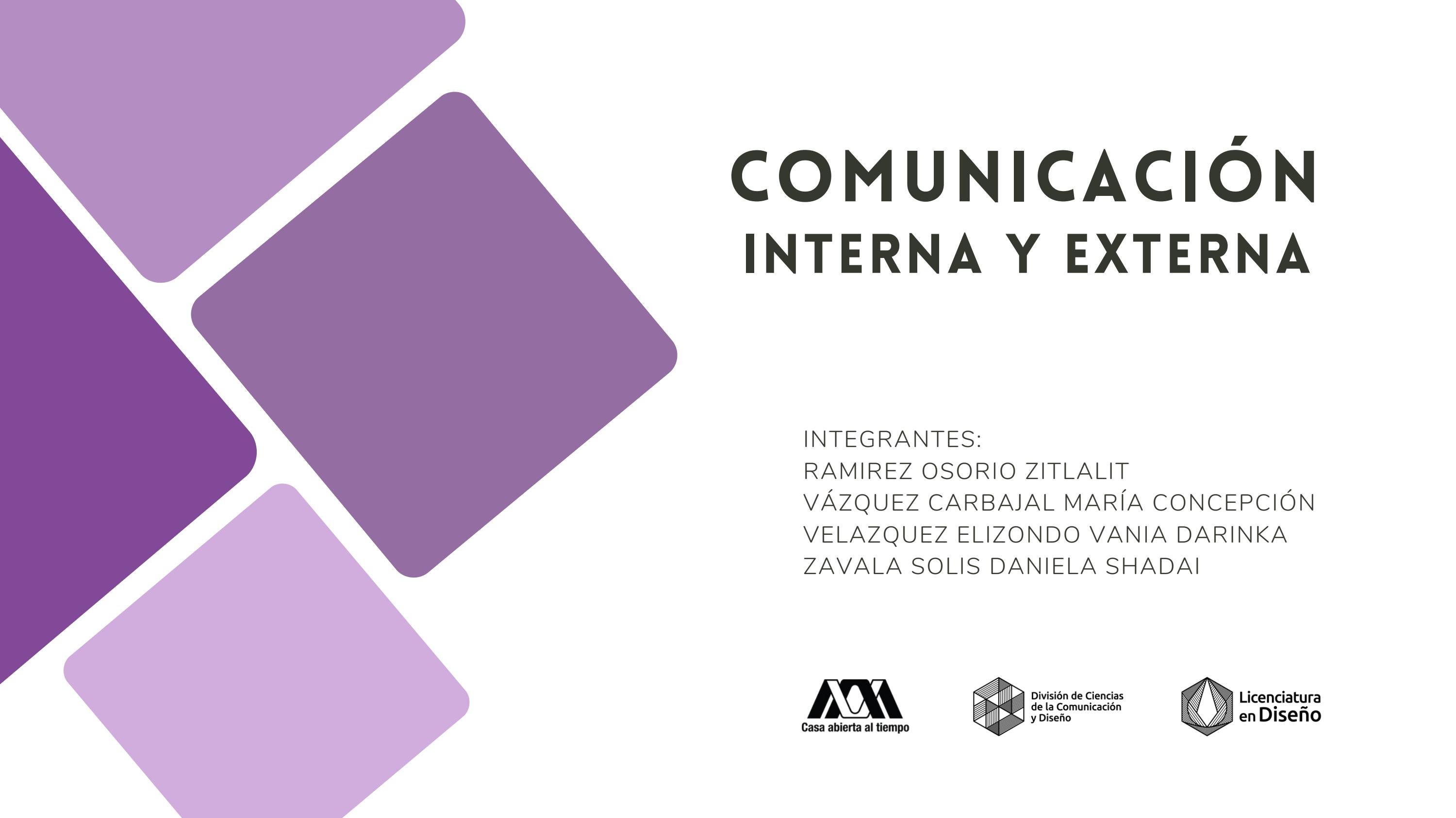 Comunicación Interna y Externa by Nora Morales - Issuu