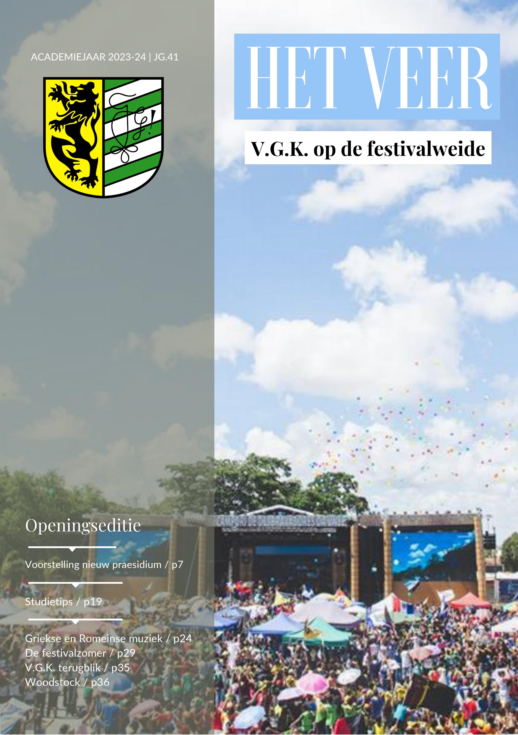 Het Veer: V.G.K. op de festivalweide by GerbenDavid - Issuu