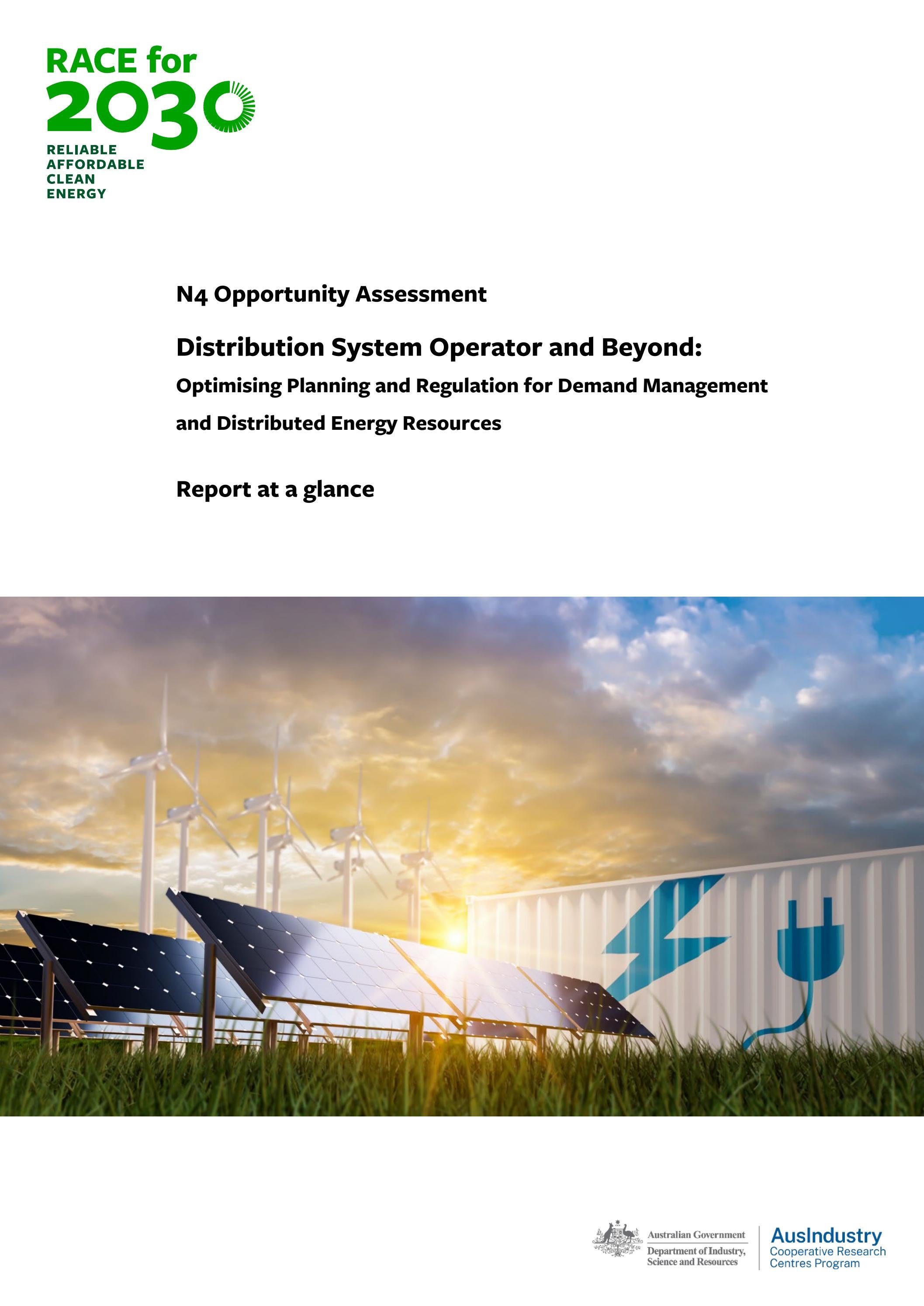 Distribution System Operator (DSO) and beyond. Report at a glance by ...