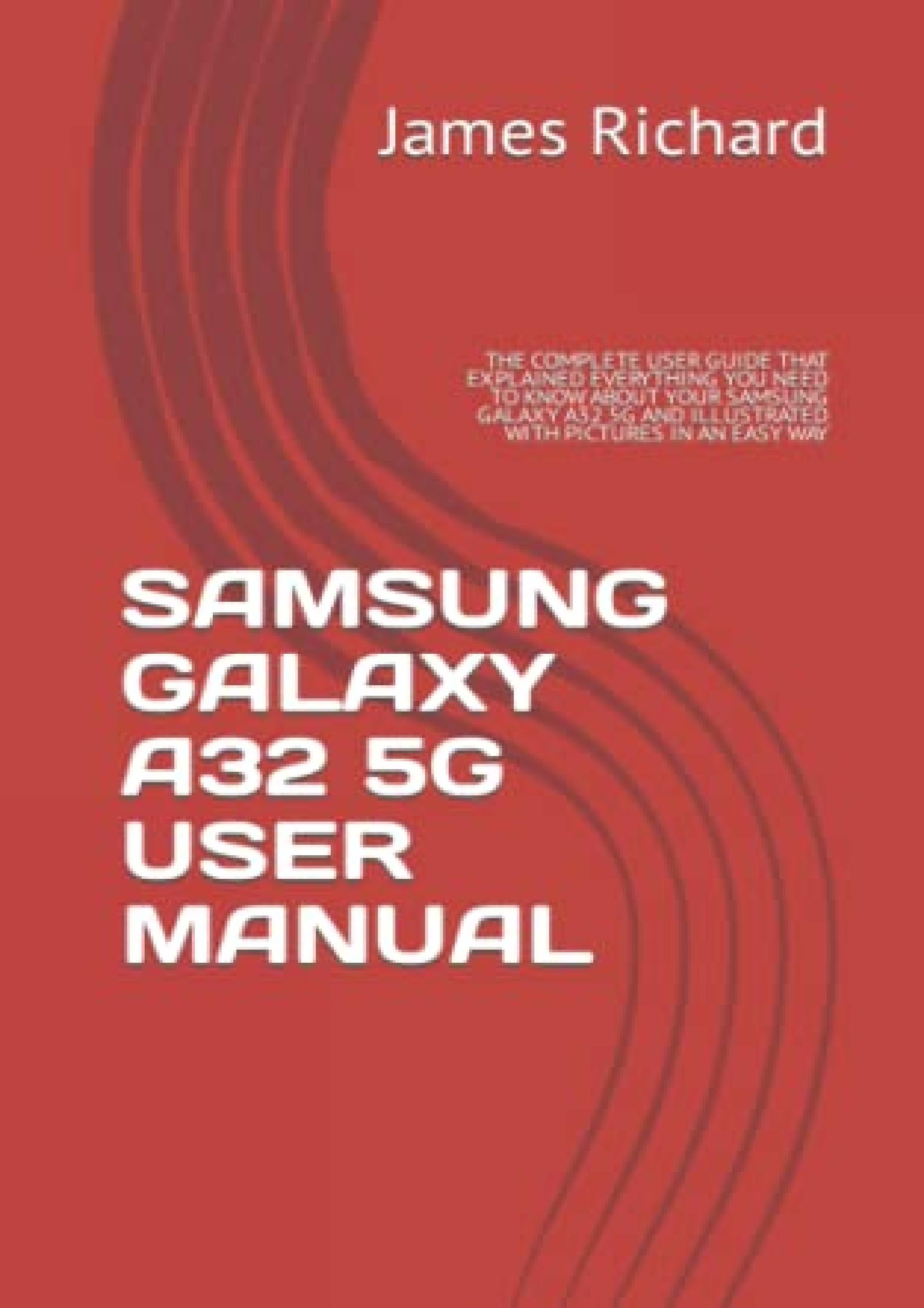 Samsung Galaxy A32 5g User Manual The Complete User Guide That