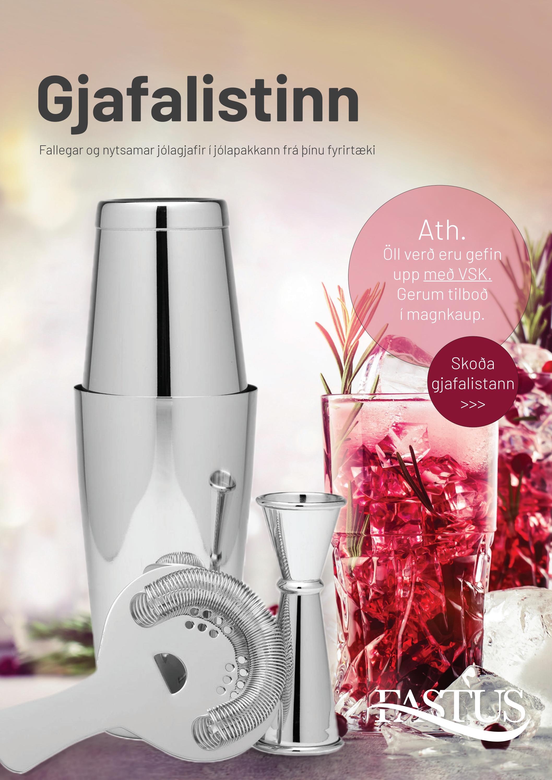 Gjafalisti fyrir fyrirtæki by Fastus ehf - Issuu