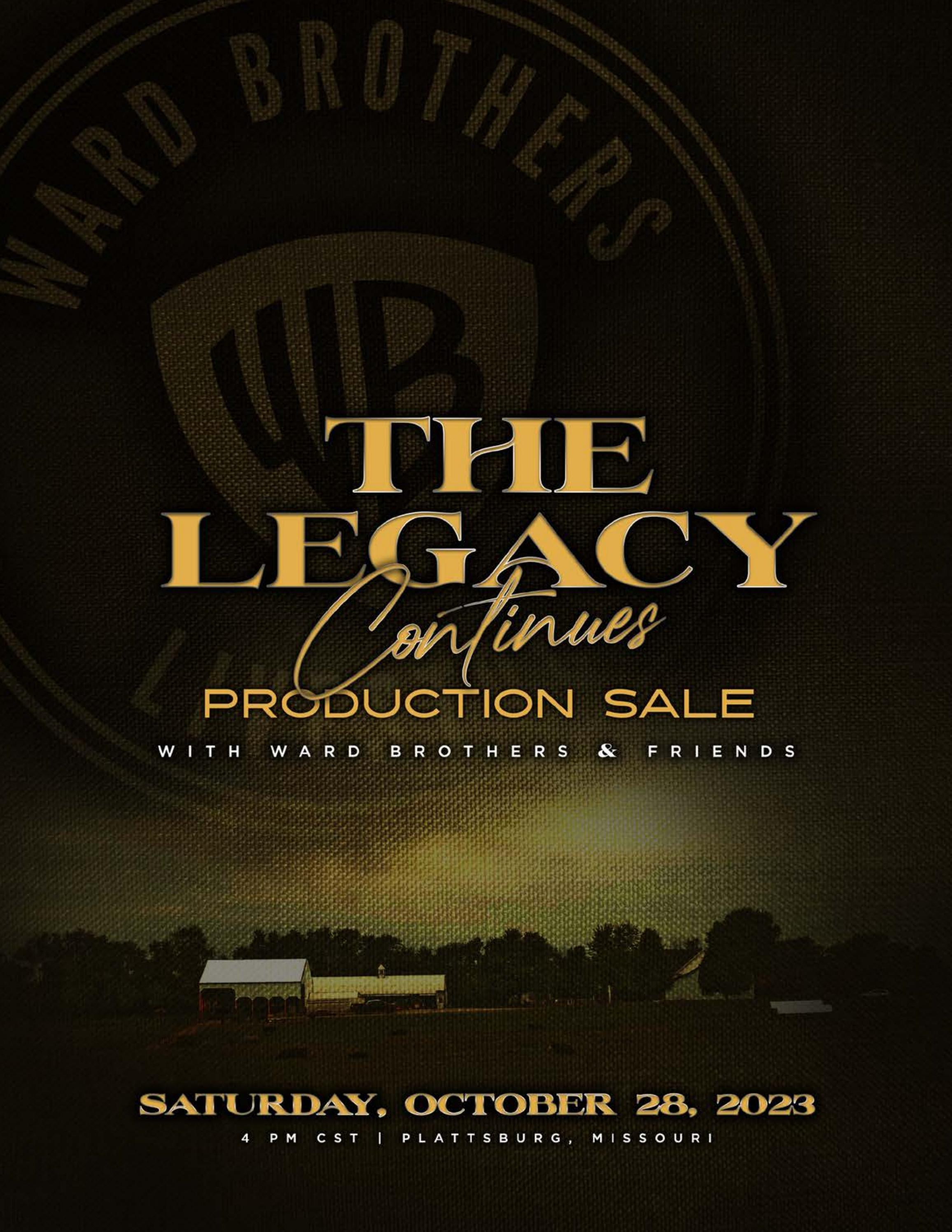 2023 The Legacy Continues Production Sale by Melissa Grimmel Schaake ...