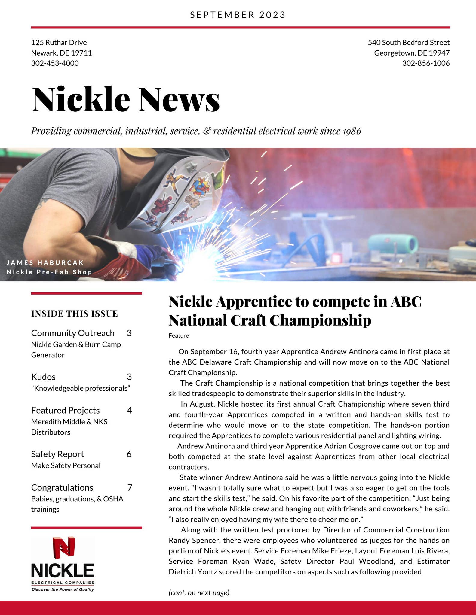Nickle News - September 2023 by Nickle Electrical - Issuu