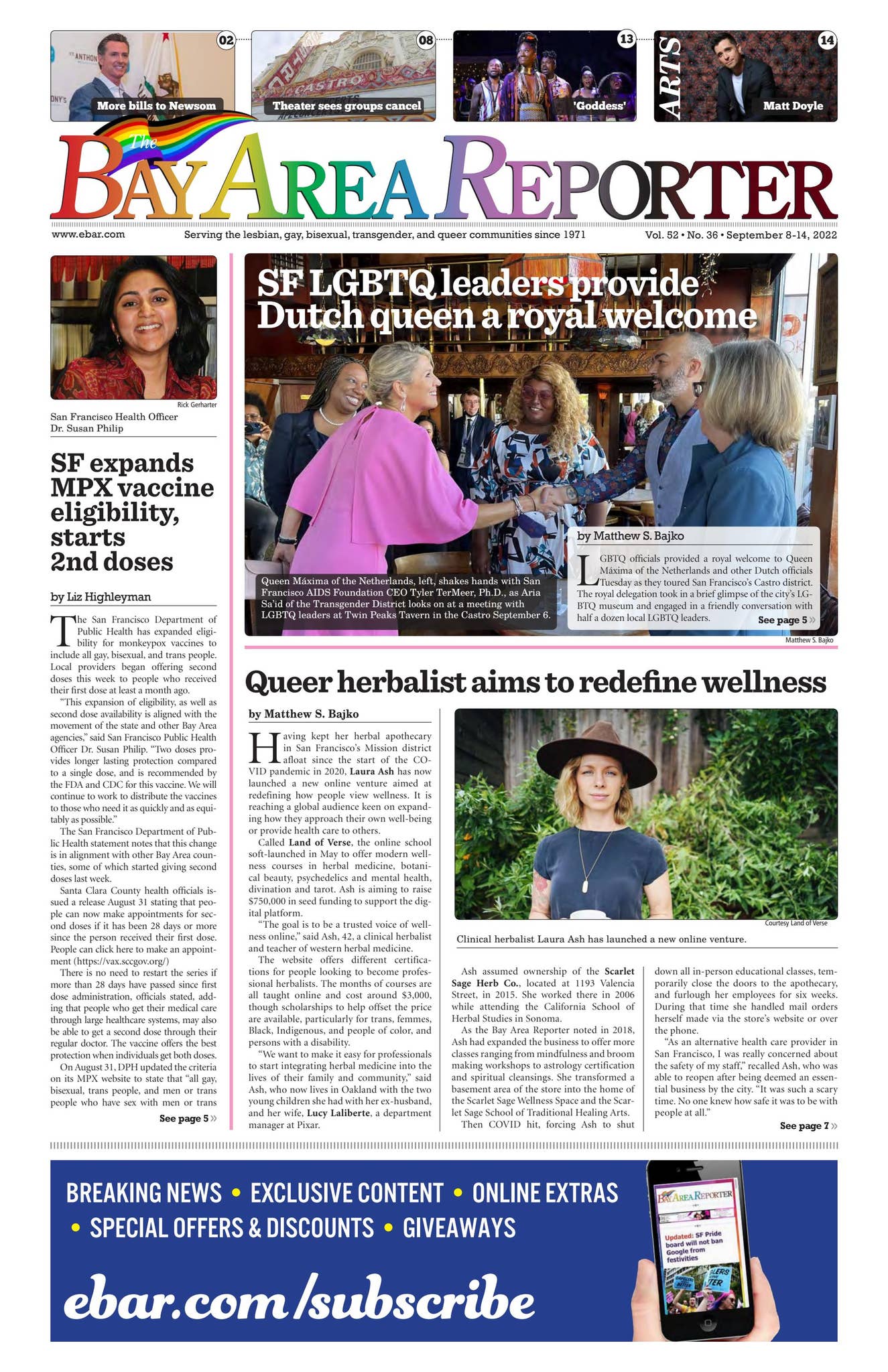 September 8th, 2022 edition of the Bay Area Reporter by Bay Area ...