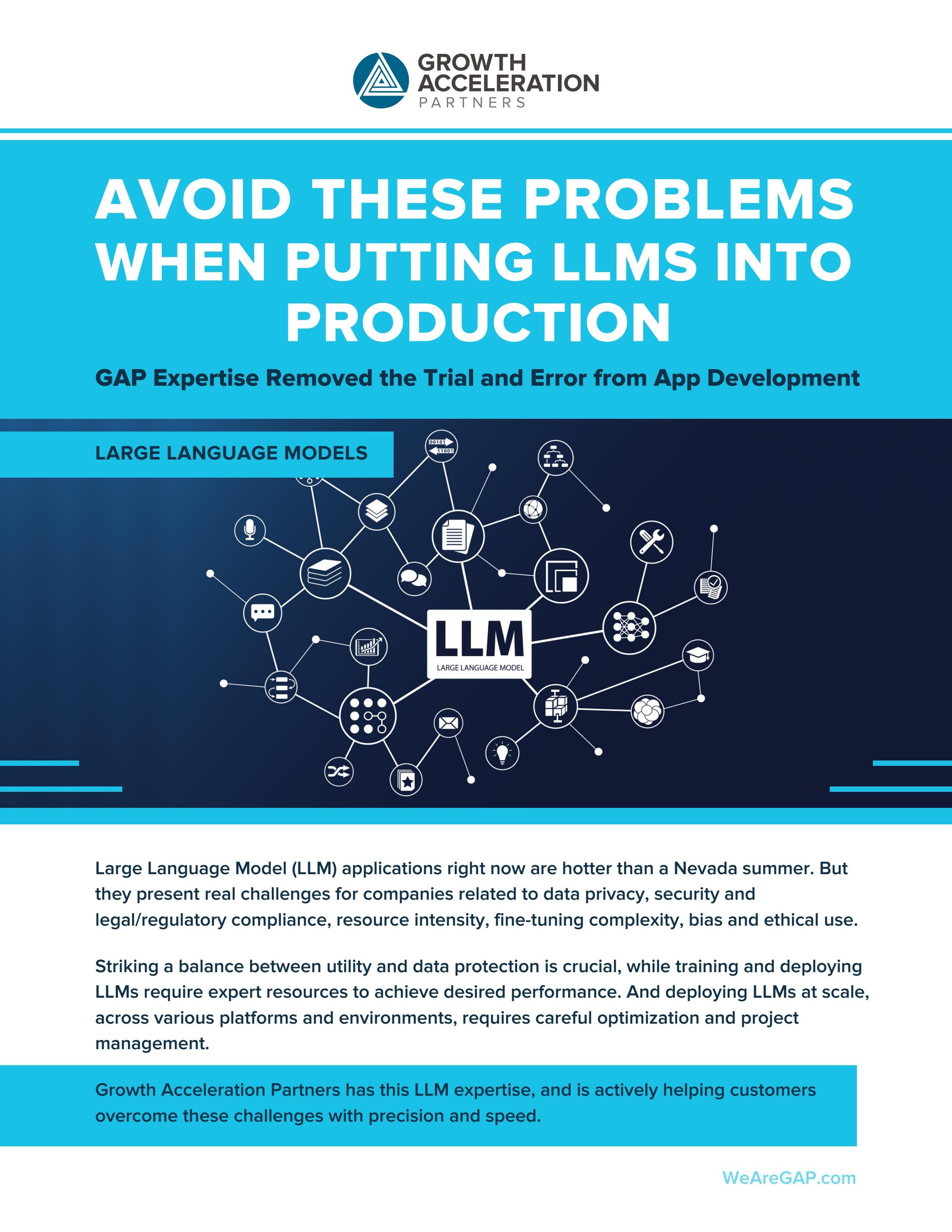 Avoid These Problems When Putting LLMs into Production by Growth ...