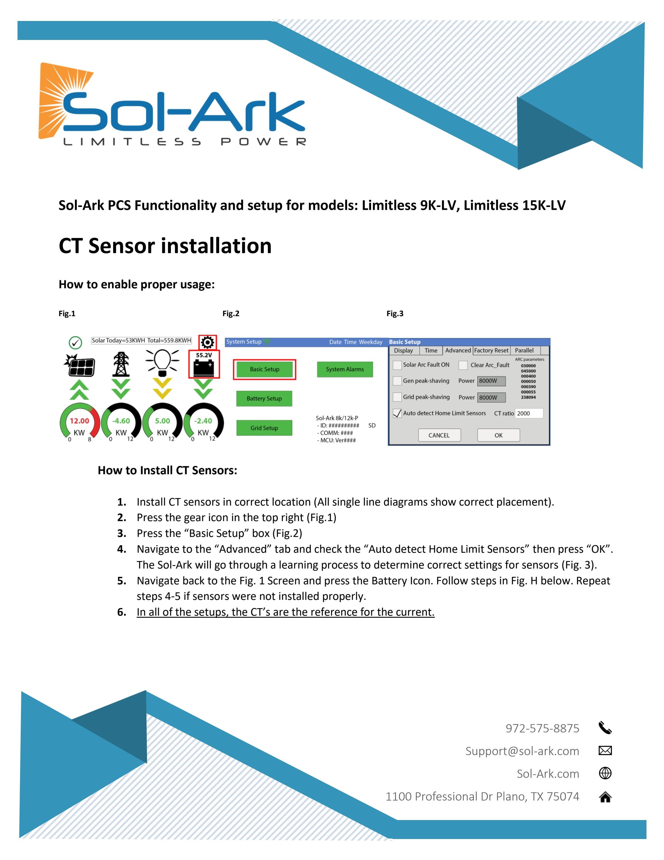 Sol-Ark CT Installation by Walter Ellard - Issuu