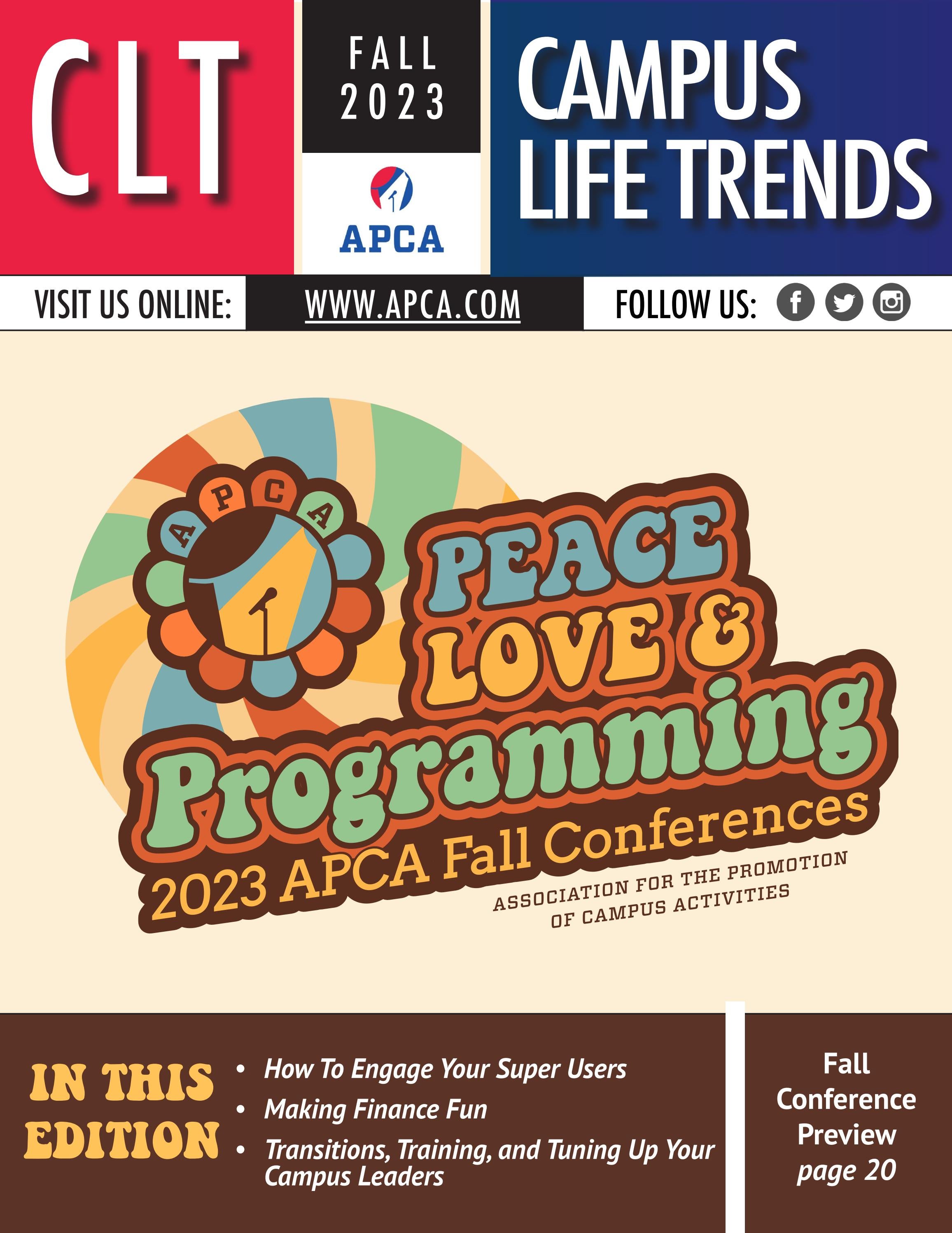 APCA Fall 2023 Campus Life Trends Magazine by The Association for the ...