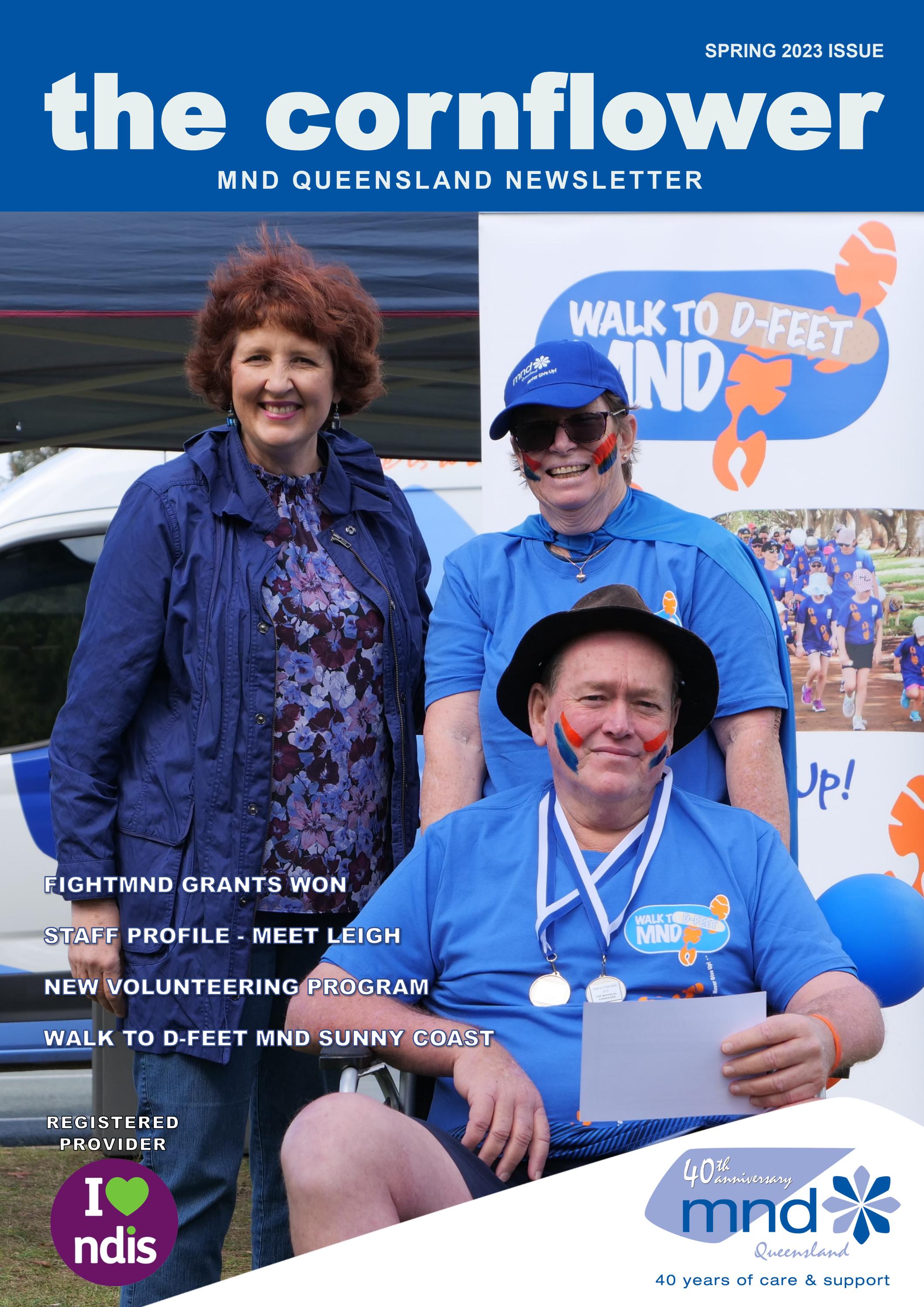 MND Queensland's 'The Cornflower' Newsletter - Spring 2023 Edition by ...